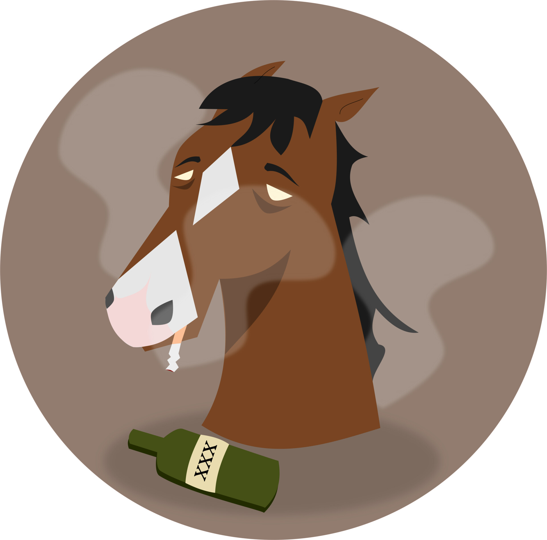 ArtStation - Bojack Horseman Icon