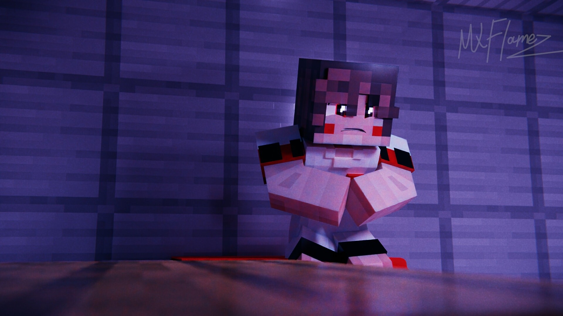 ArtStation - Minecraft OC Render