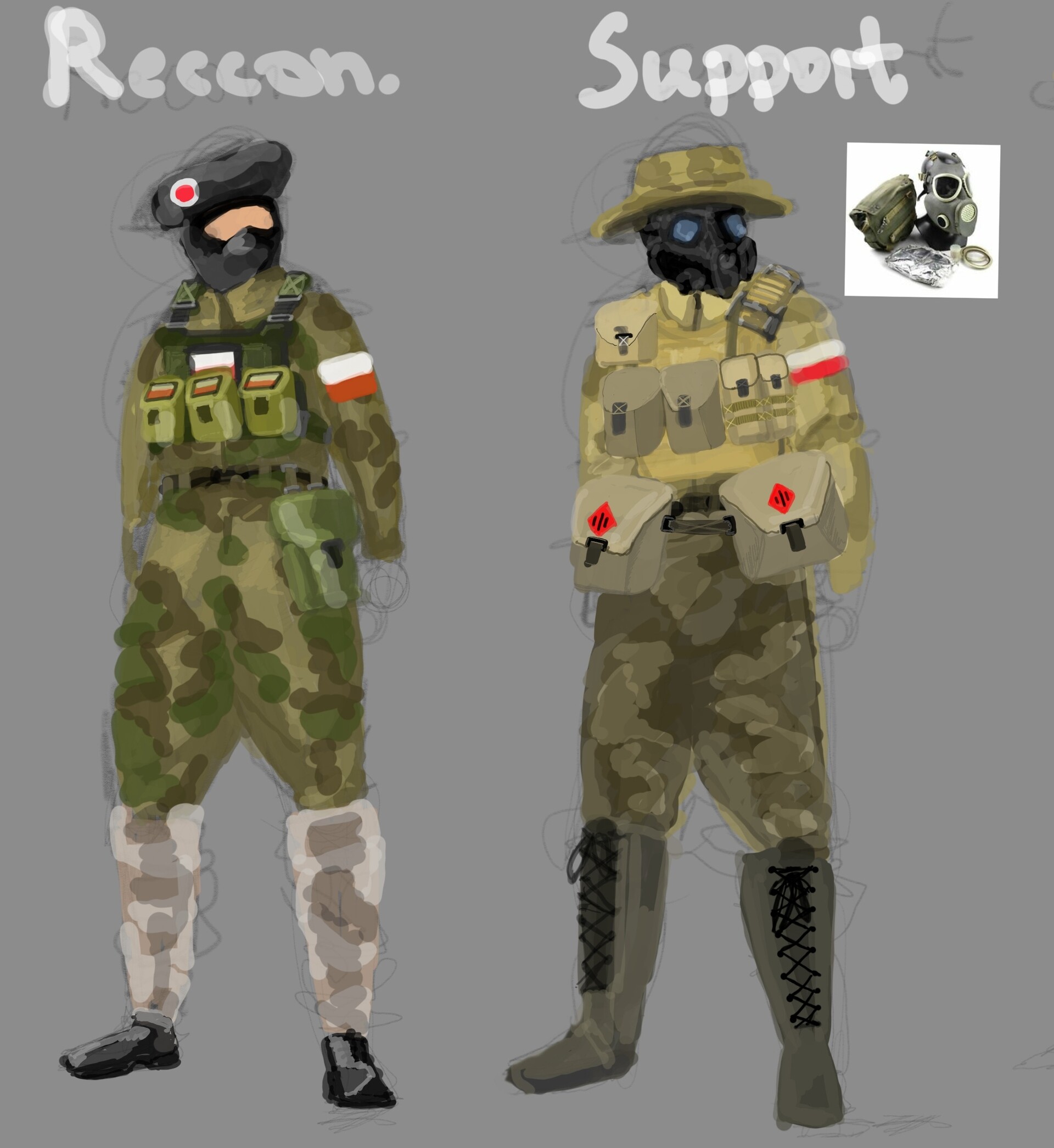 ArtStation - polish army, concept art, not full