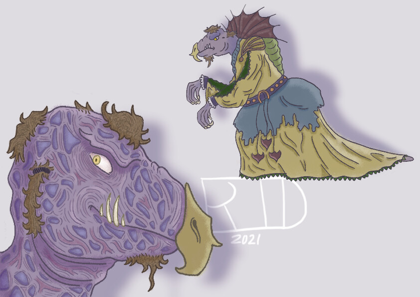 ArtStation - 2021 The dark crystal original character designs