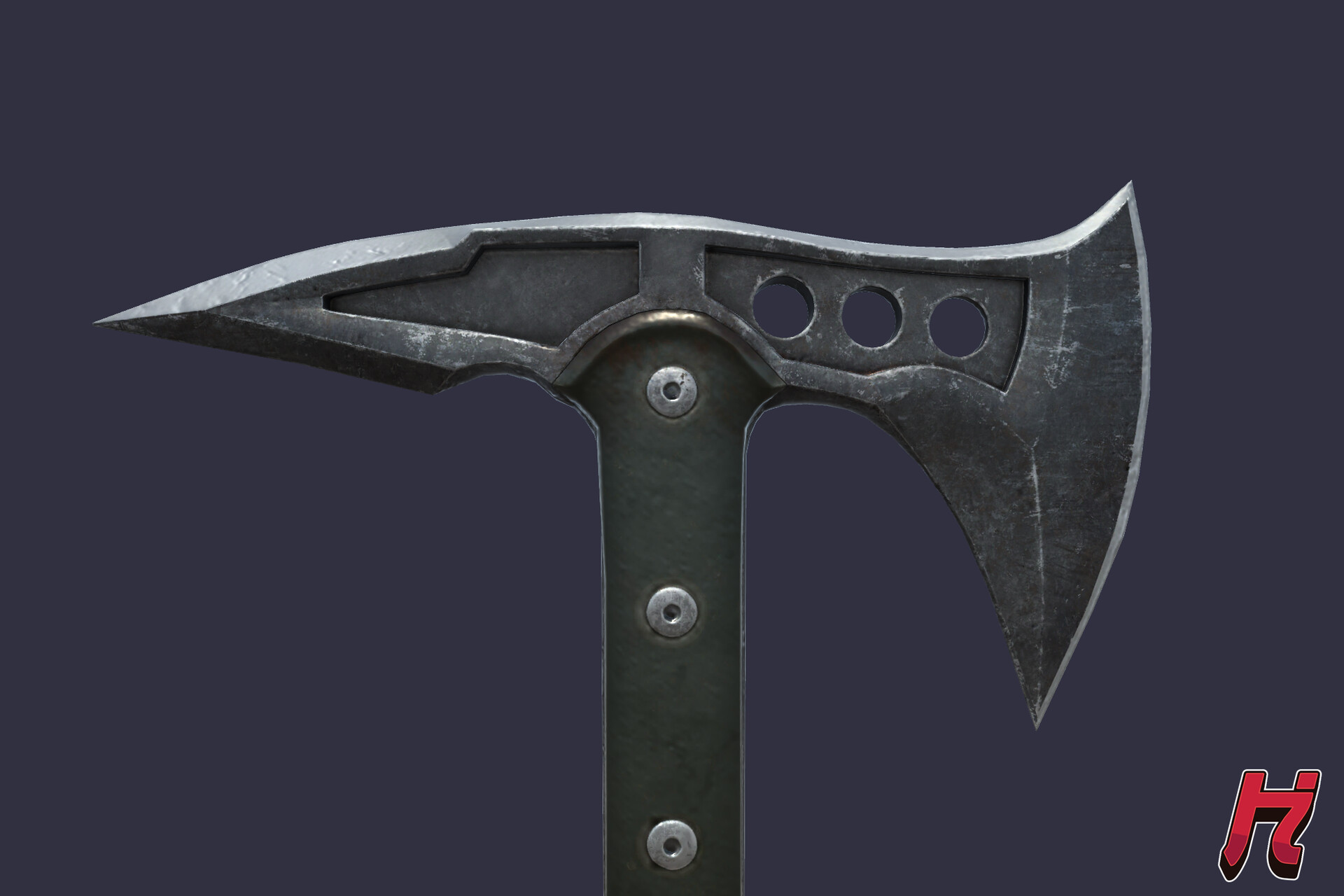 ArtStation - Melee Apocalypse Weapons: Combat Axe