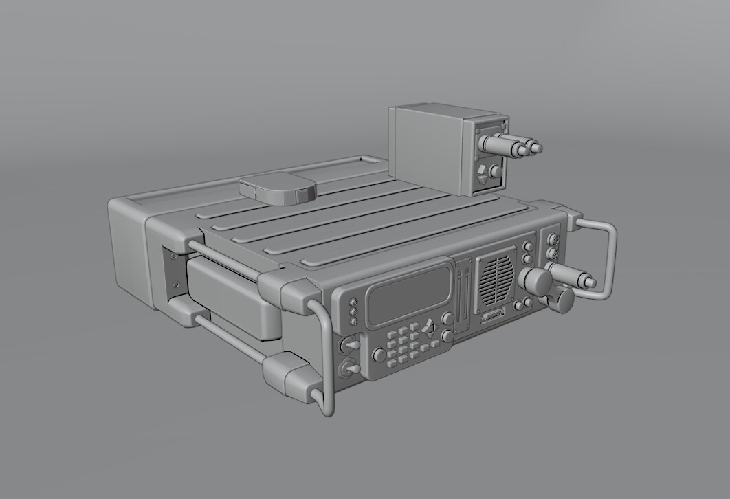ArtStation - Military Radio