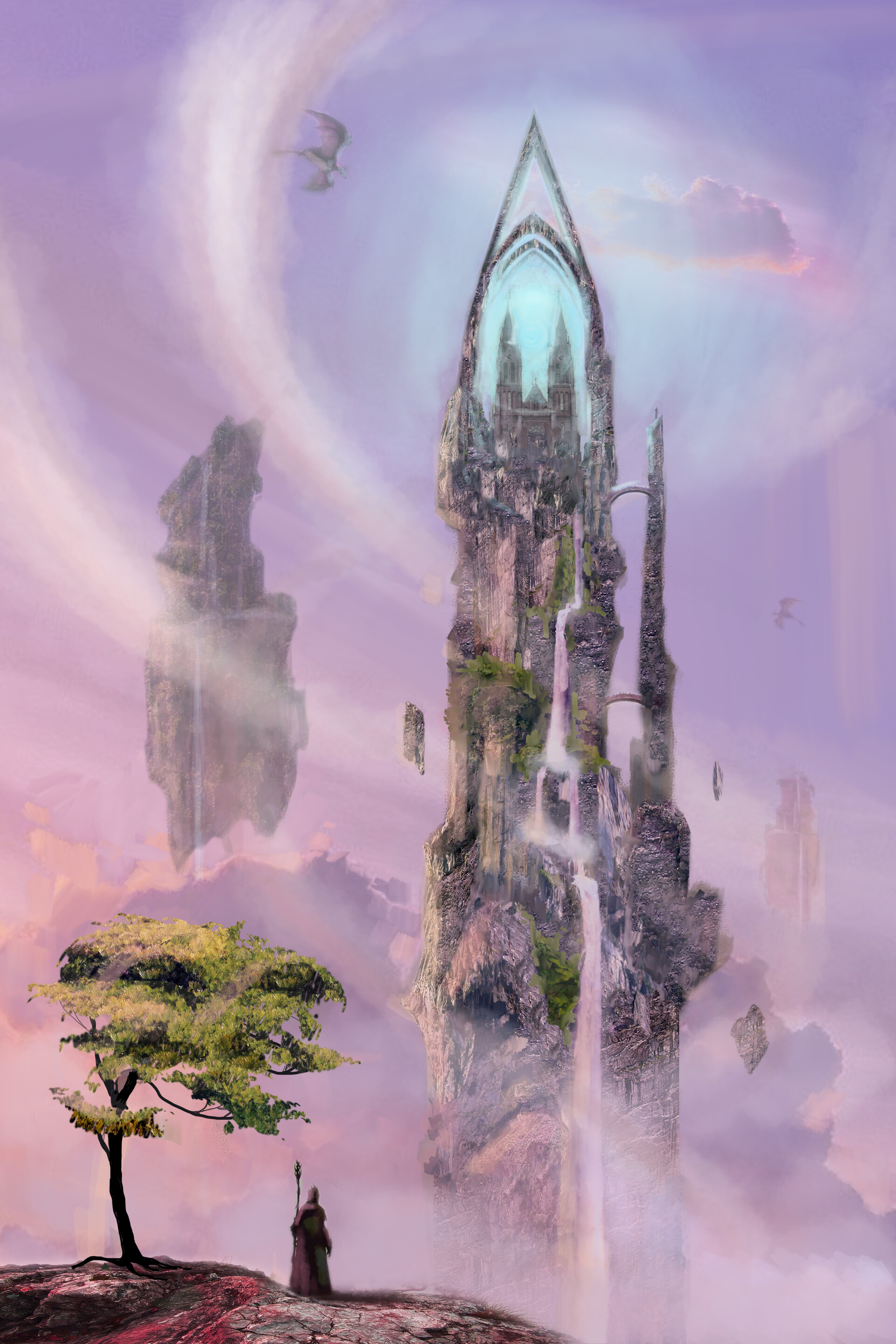 ArtStation - landscape, matte painting