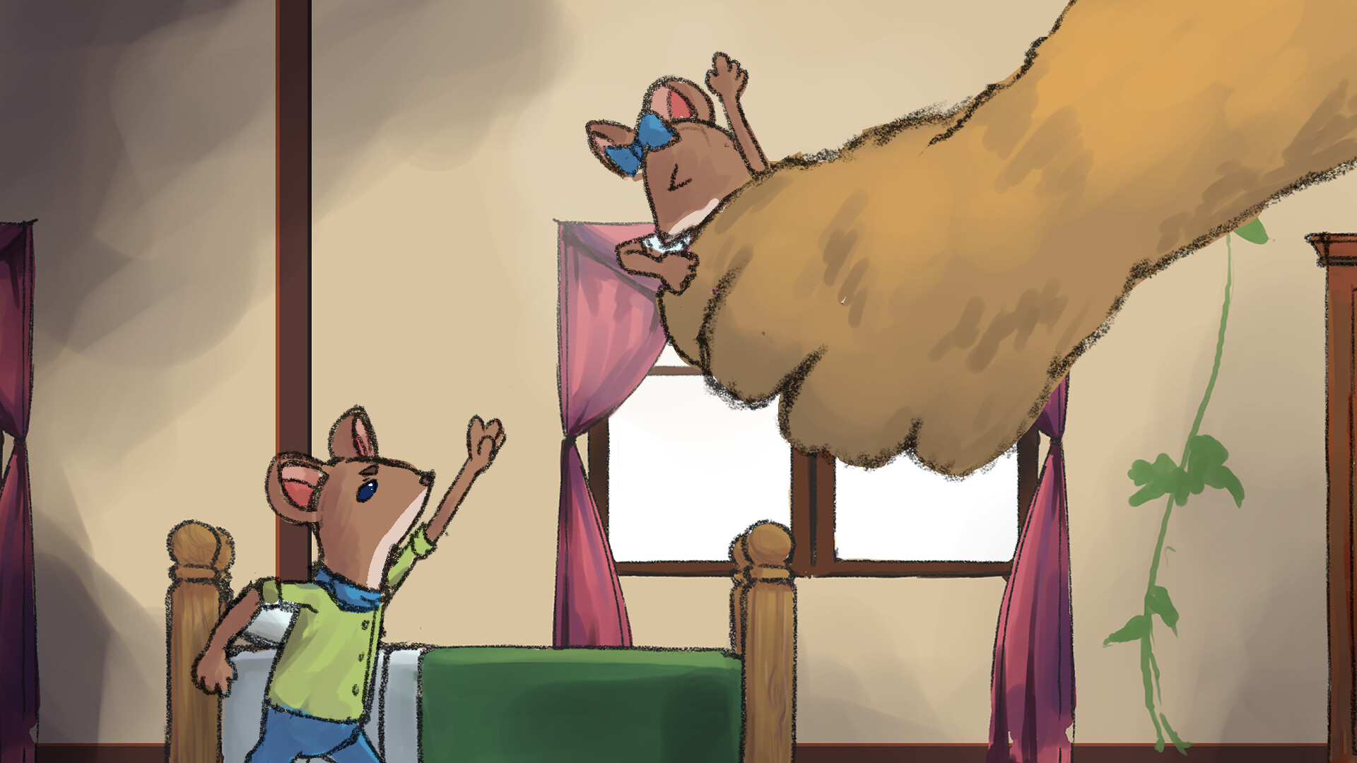 Zachary Lim - A Tale of Cat and Mouse Cutscene CG Set