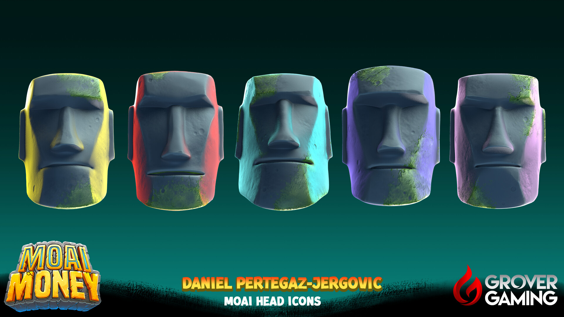 Daniel Pertegaz-Jergovic - Hero Prop and Icons - Moai Money