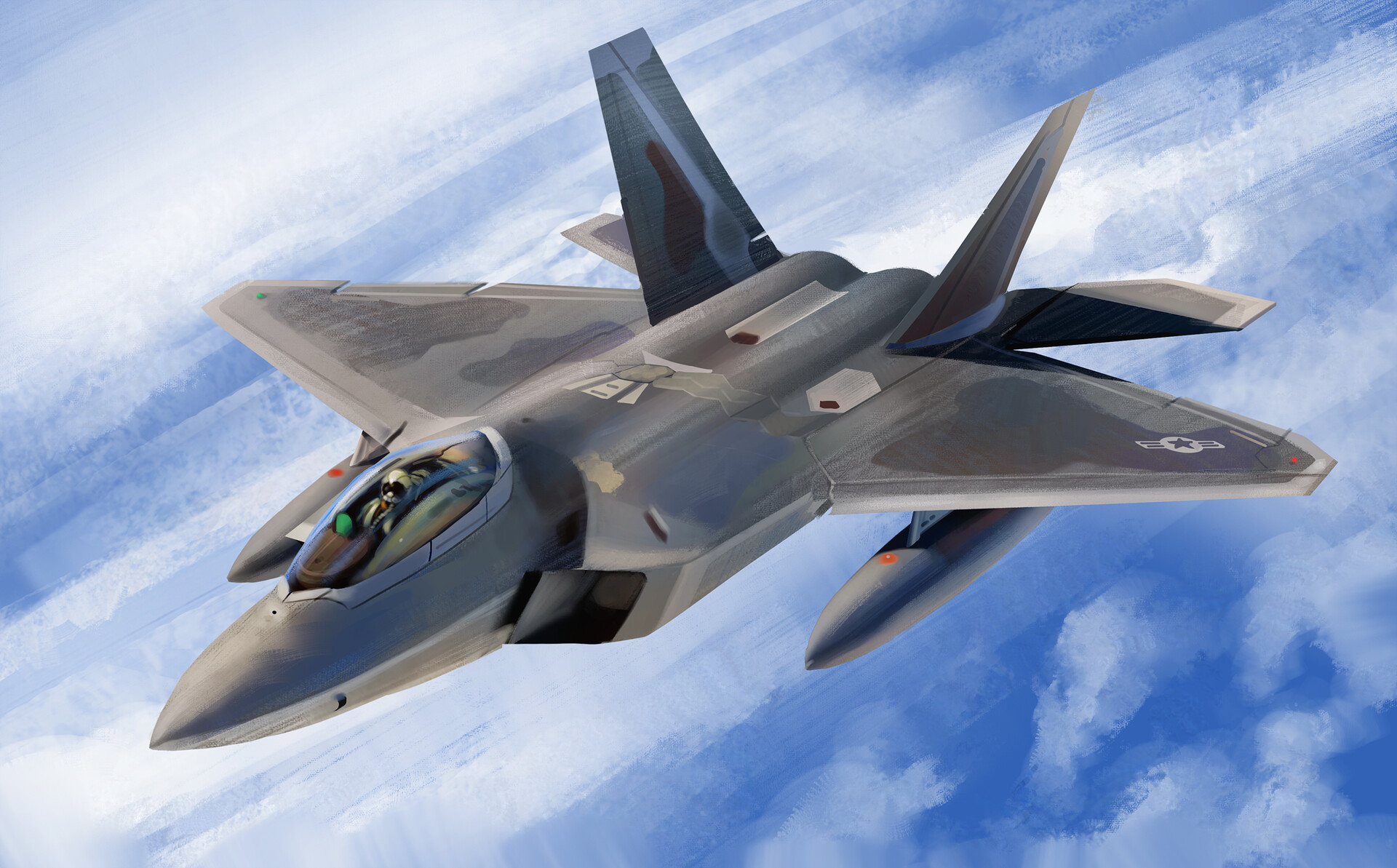 ArtStation - Aircraft study