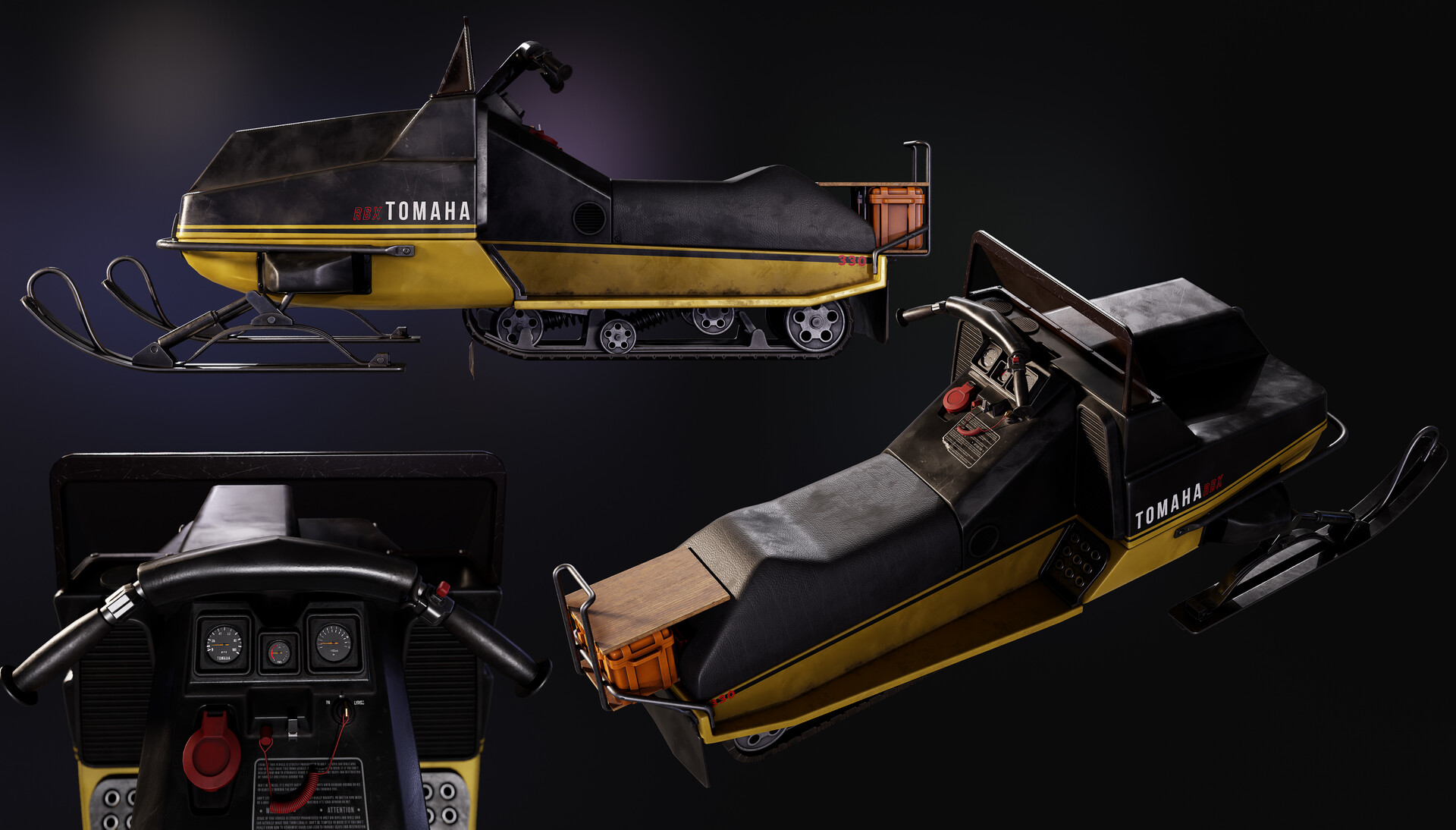 Pilgrim - Snowmobiles - Rust