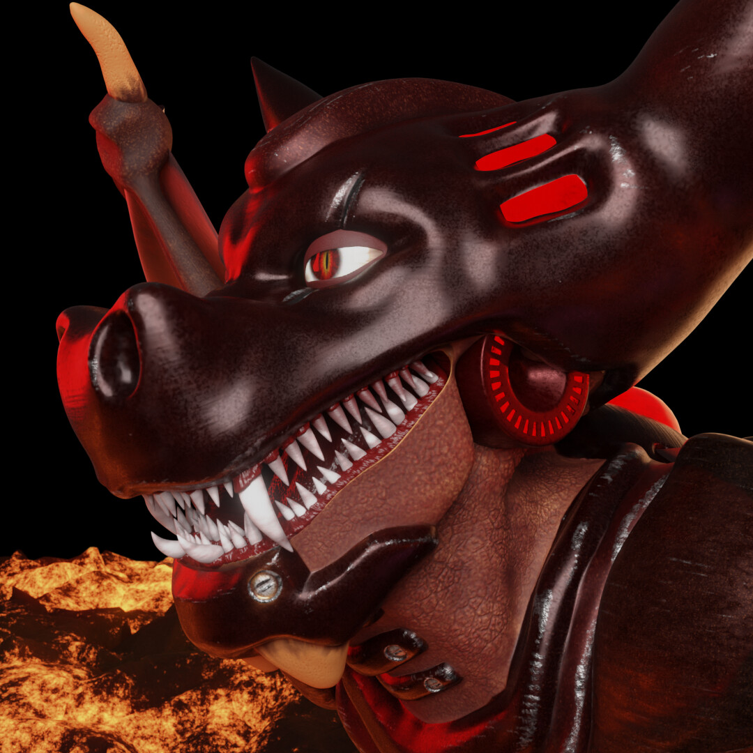 Ganang Aji Handoko - Kalong Api (Fire Elemental Bat)