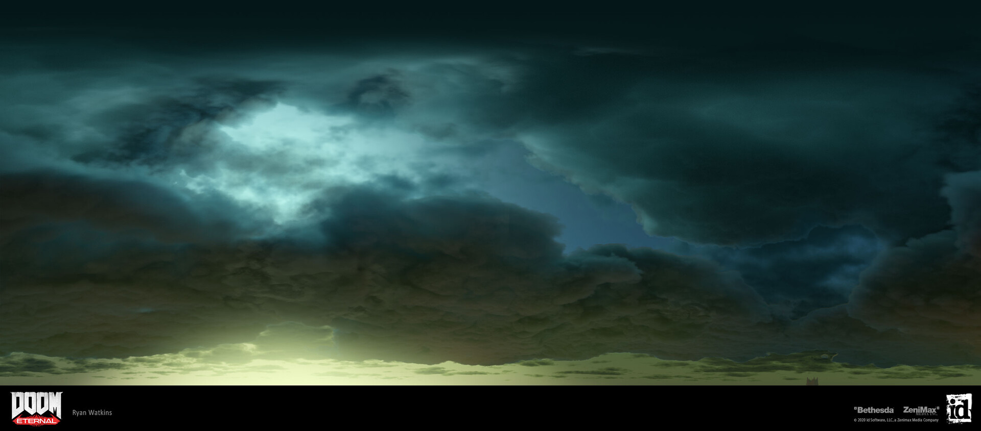 ArtStation - Doom Eternal Skydome