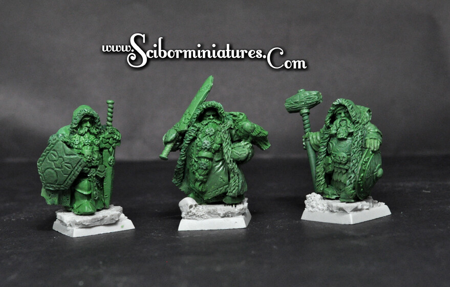 ArtStation - Dwarves - miniatures