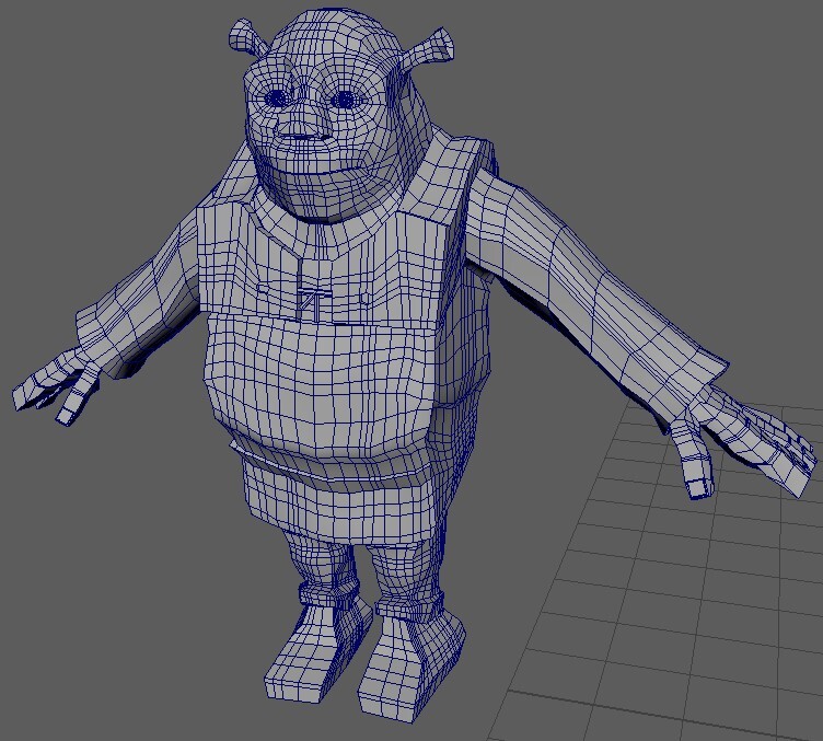 ArtStation - Shrek Model
