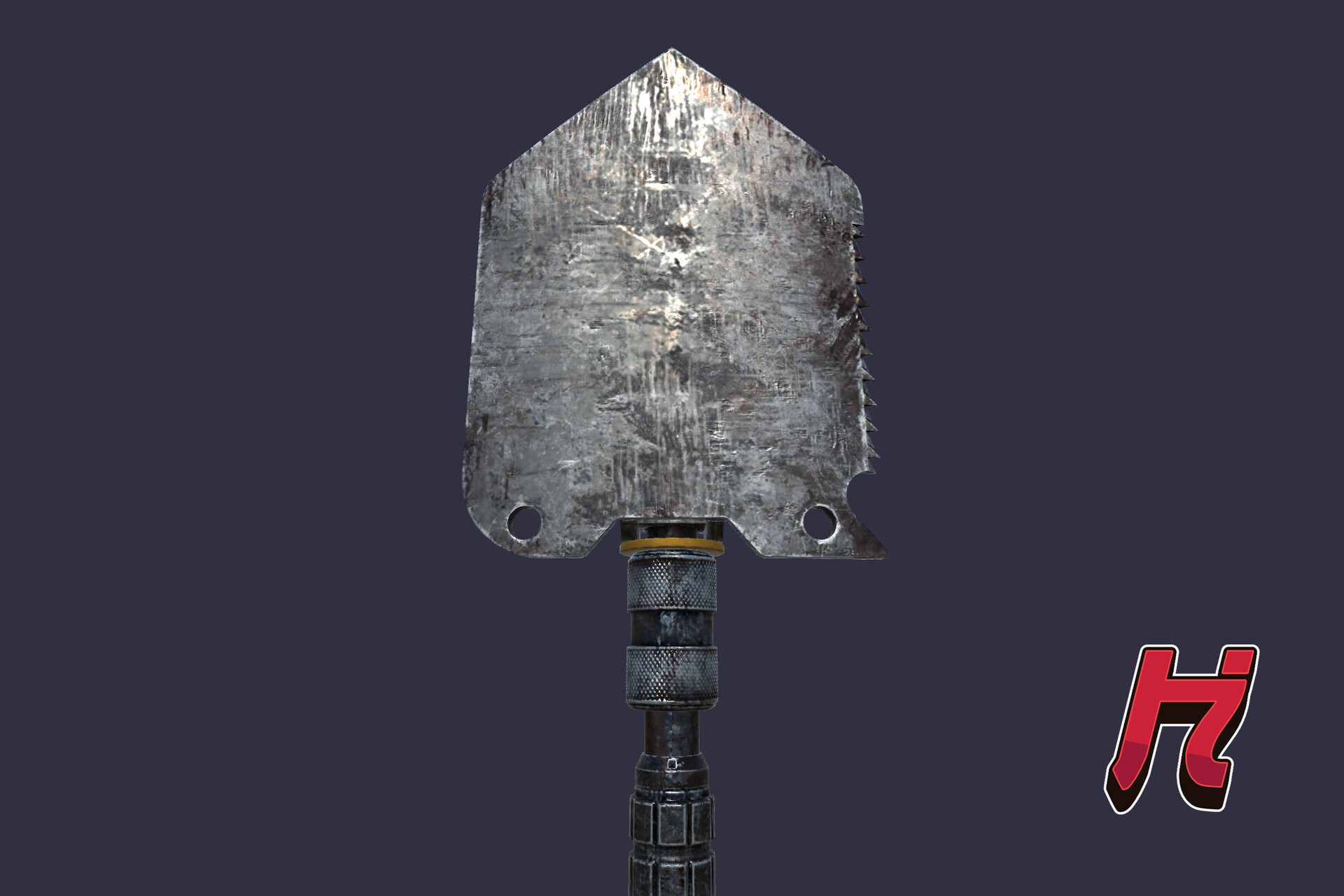 ArtStation - Melee Apocalypse Weapons: Combat Shovel