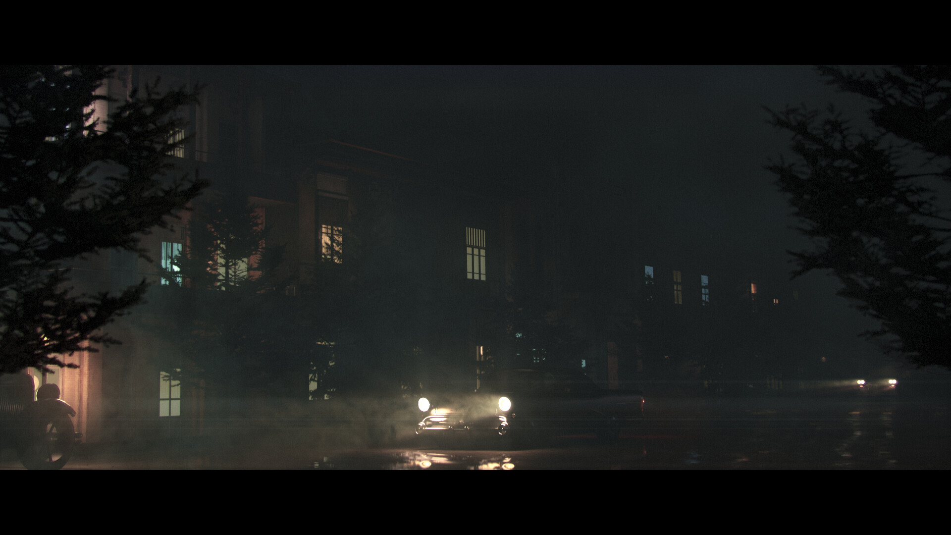 ArtStation - Foggy Street