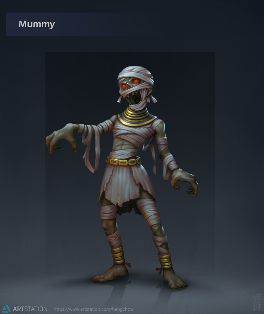 ArtStation - Mummy