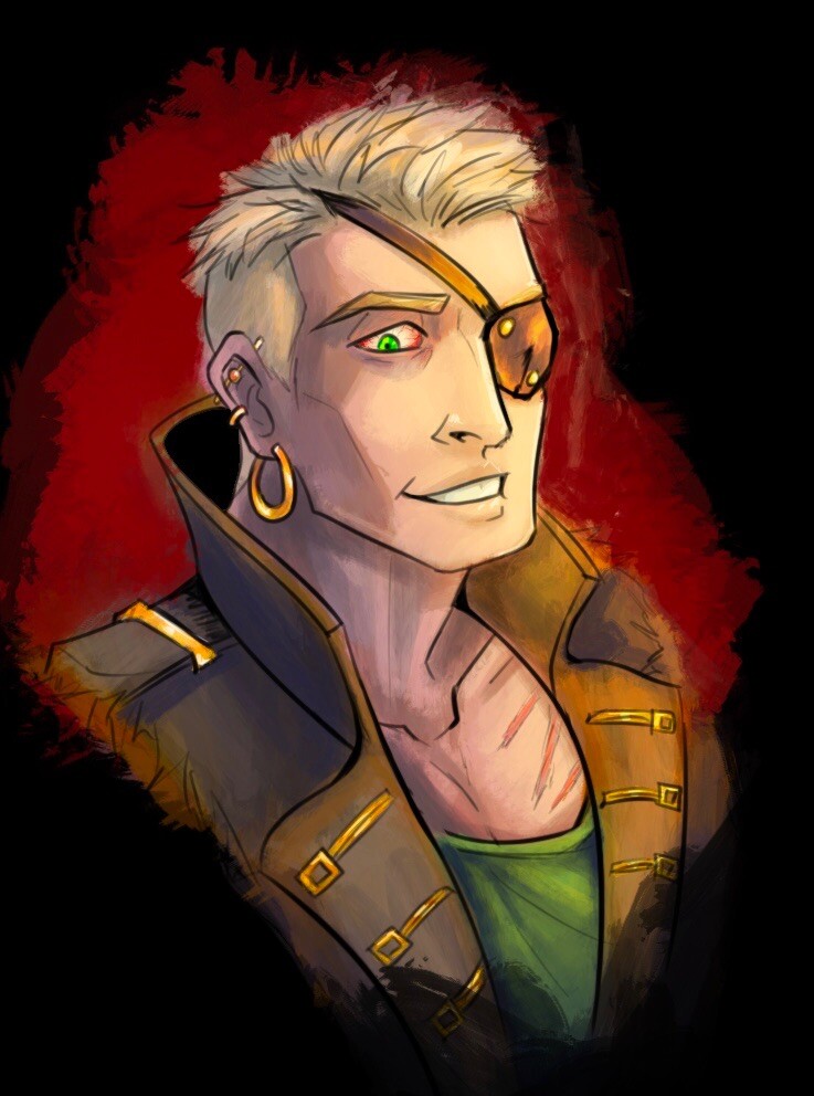 Jay Layne - Pirate Flint - Experimental Concept