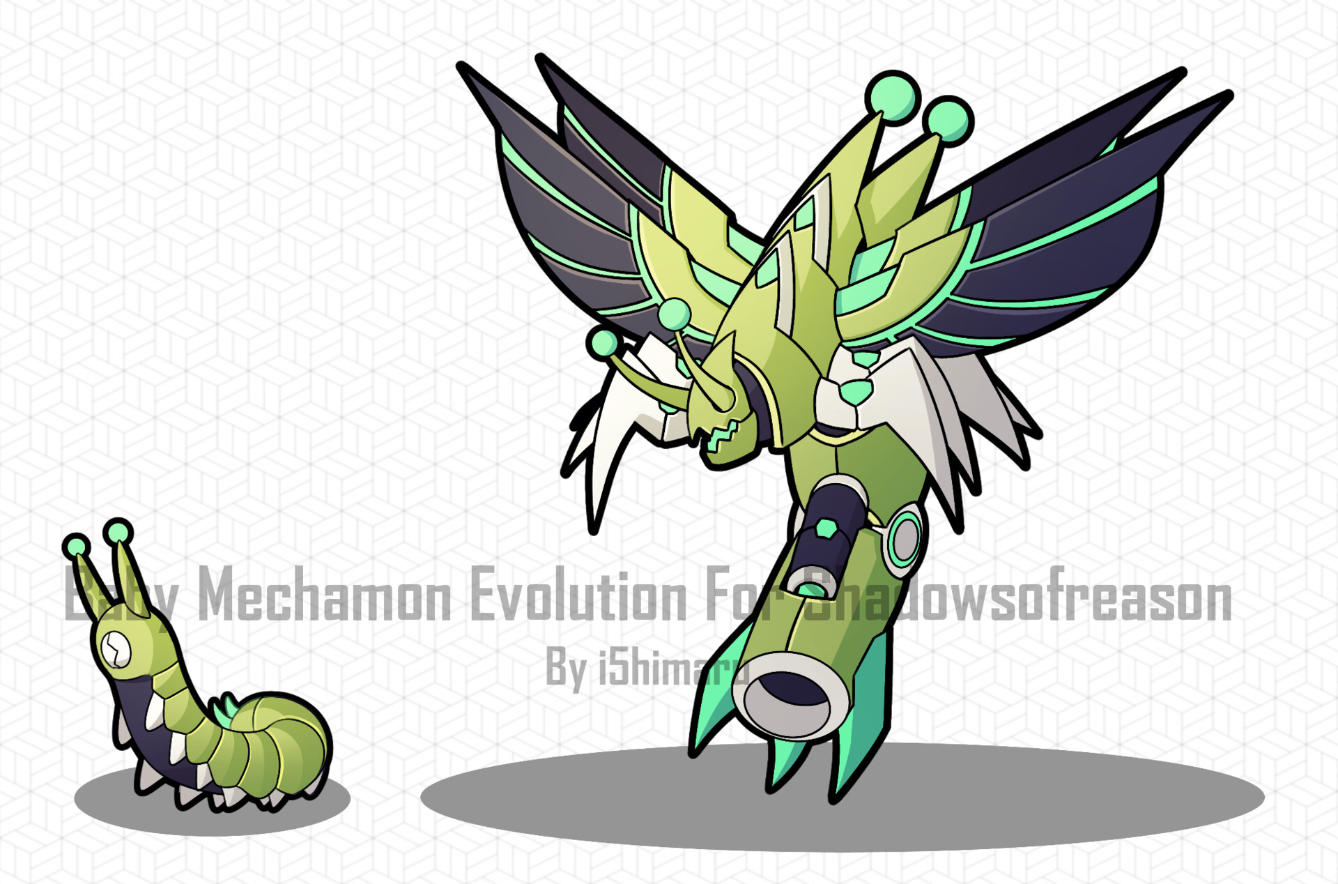 ArtStation - Baby mechmon Evo. II For Shadowsofreason