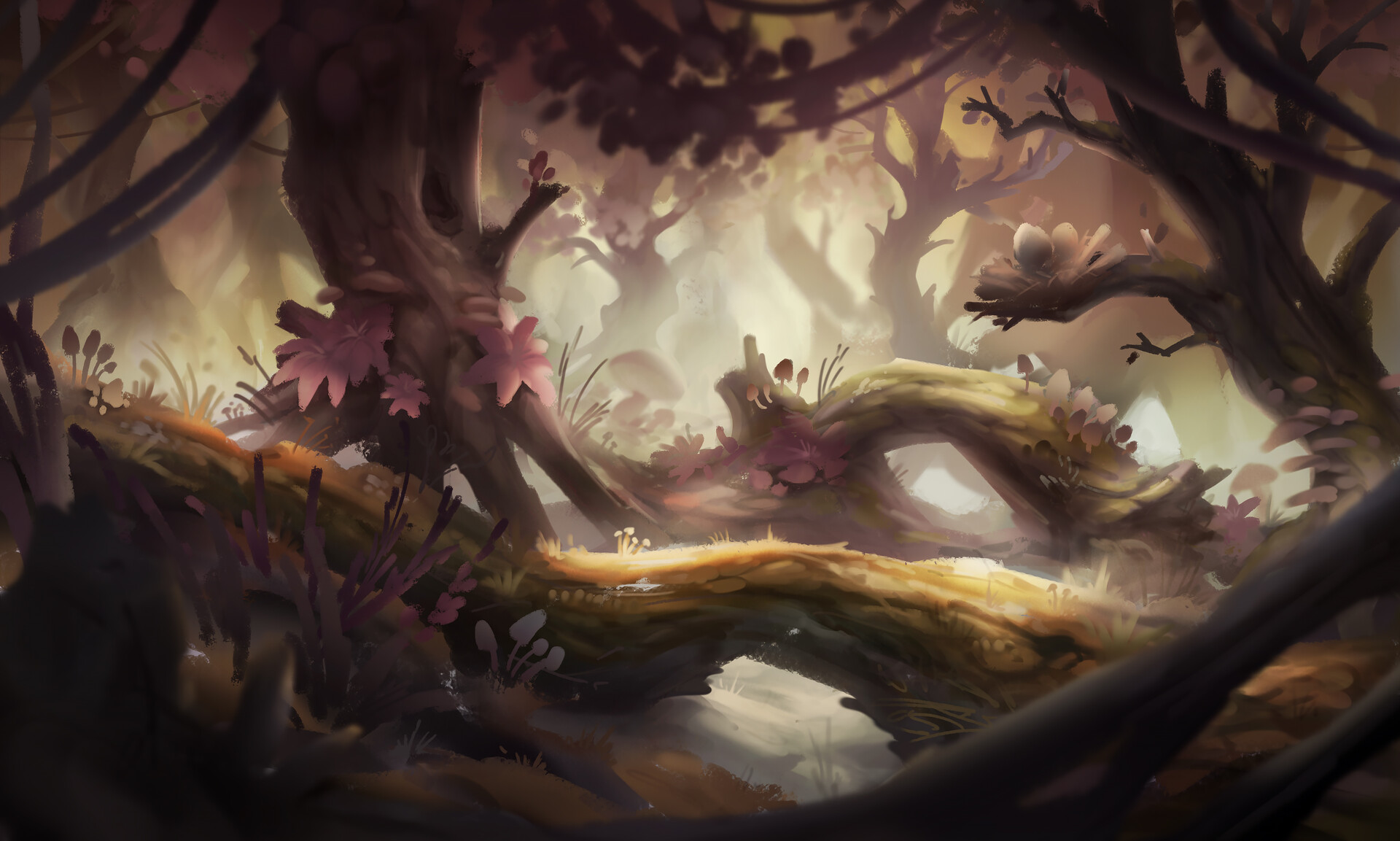 ArtStation - Wilds Background Environment Concept