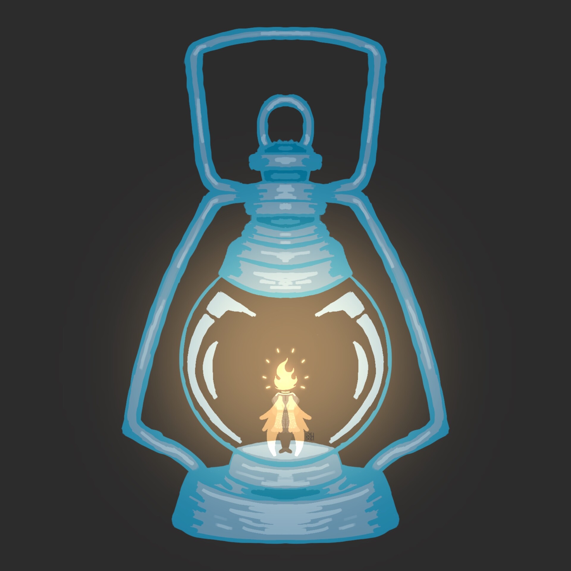ArtStation - Fire Fairy Lantern