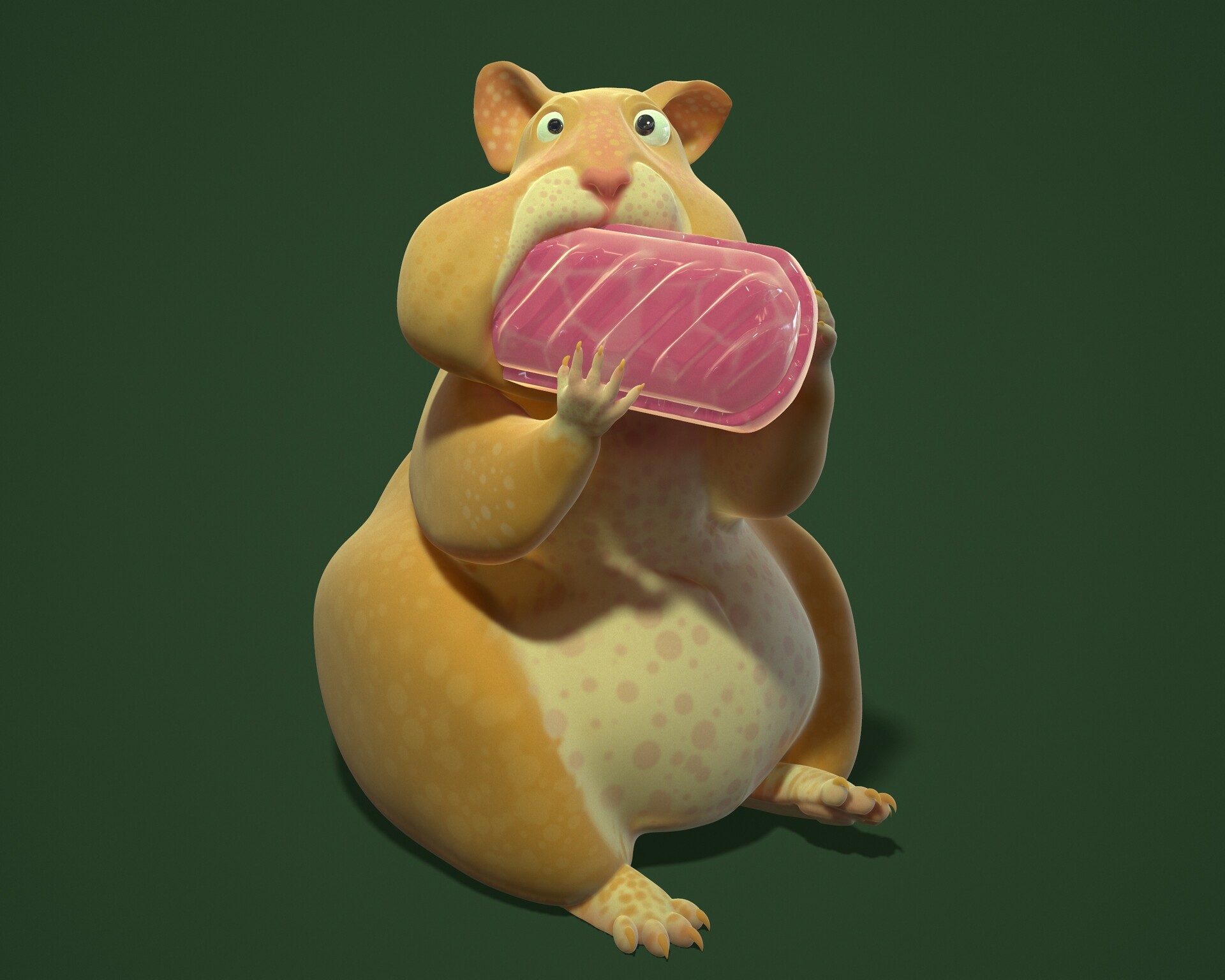 ArtStation - HAMSTER 3D print model