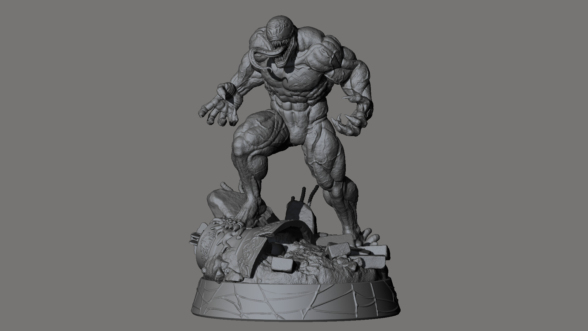 Victor Ariel - Venom sculpture collectible