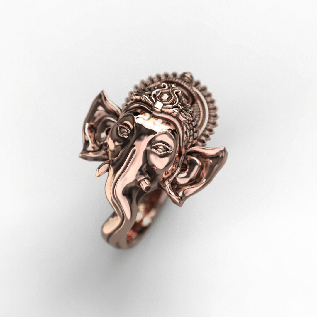 ArtStation - Ganesha Ring