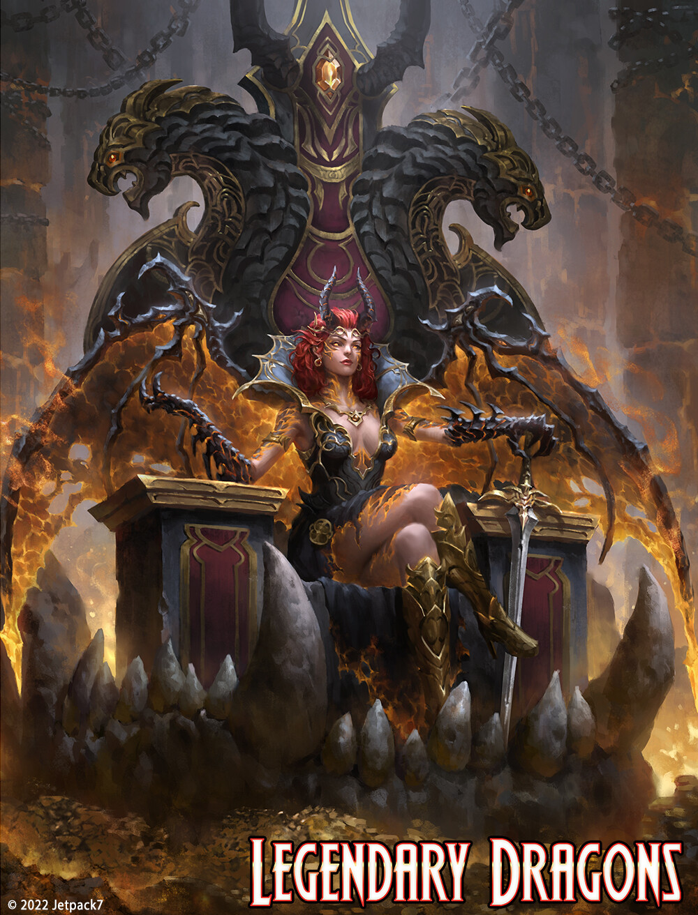 CONCEPTOPOLIS, LLC - Fury, Dragon Queen of Hell