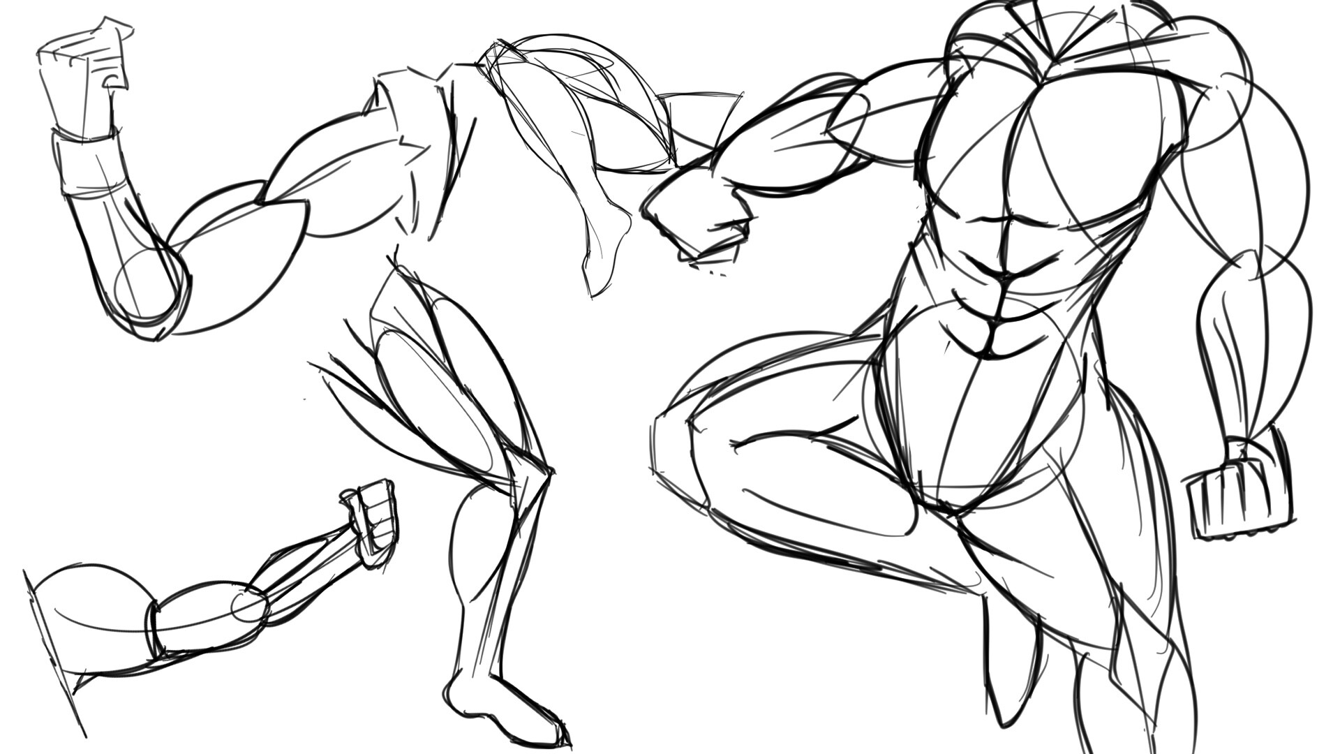 ArtStation - Super hero anatomy