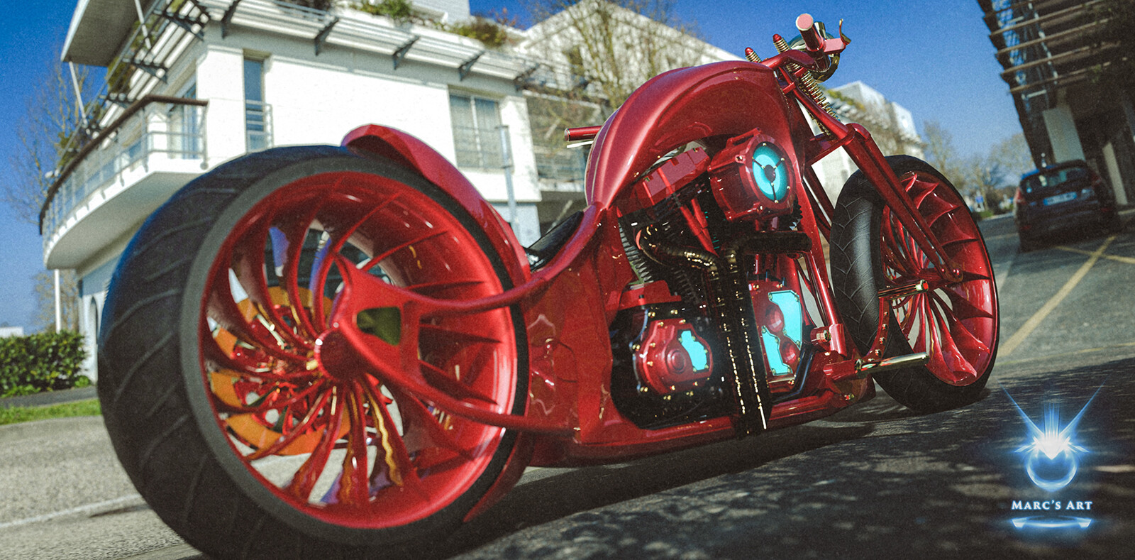 ArtStation - MA Iron Man Chopper