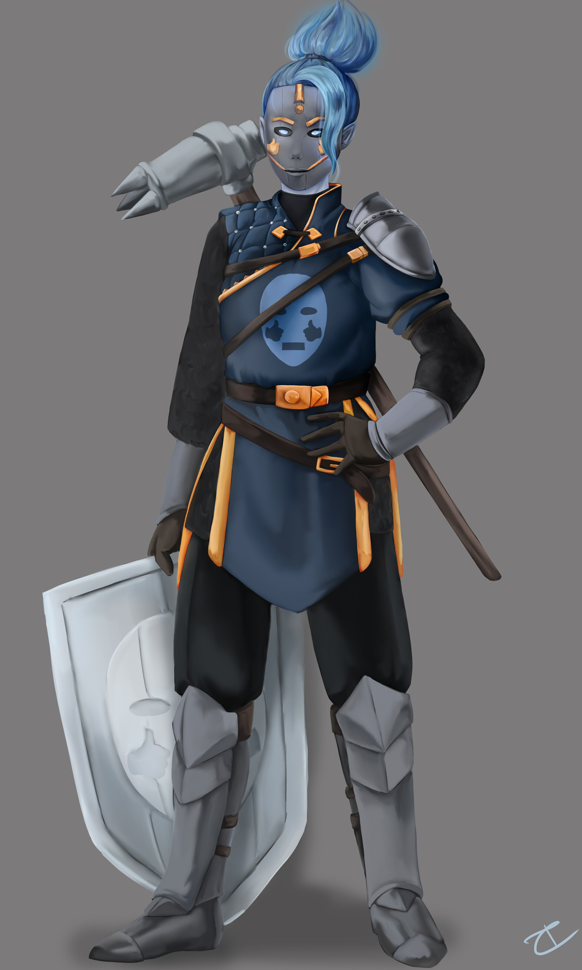 ArtStation - Aasimar Character Commission