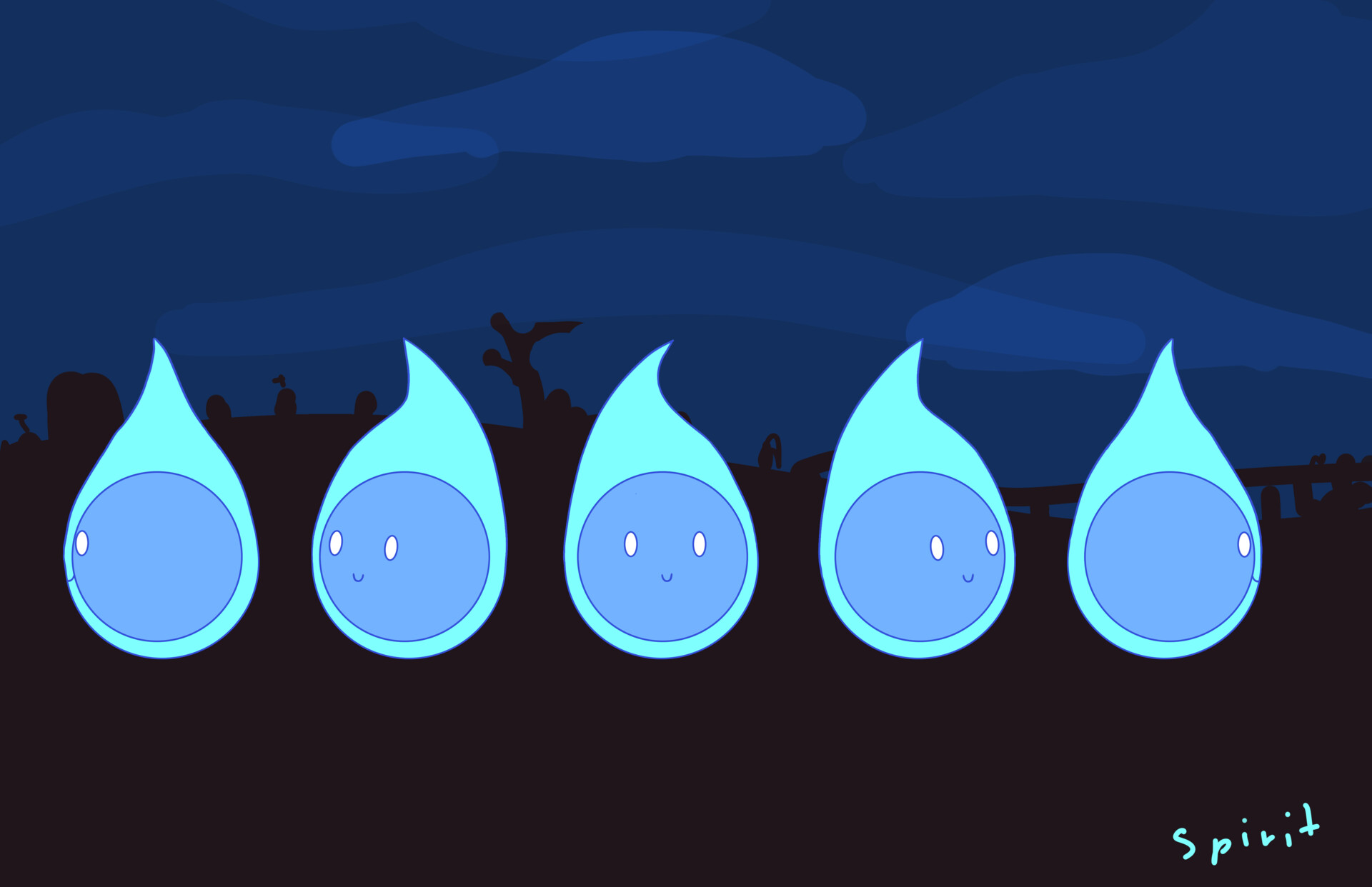 ArtStation - spirit turnaround