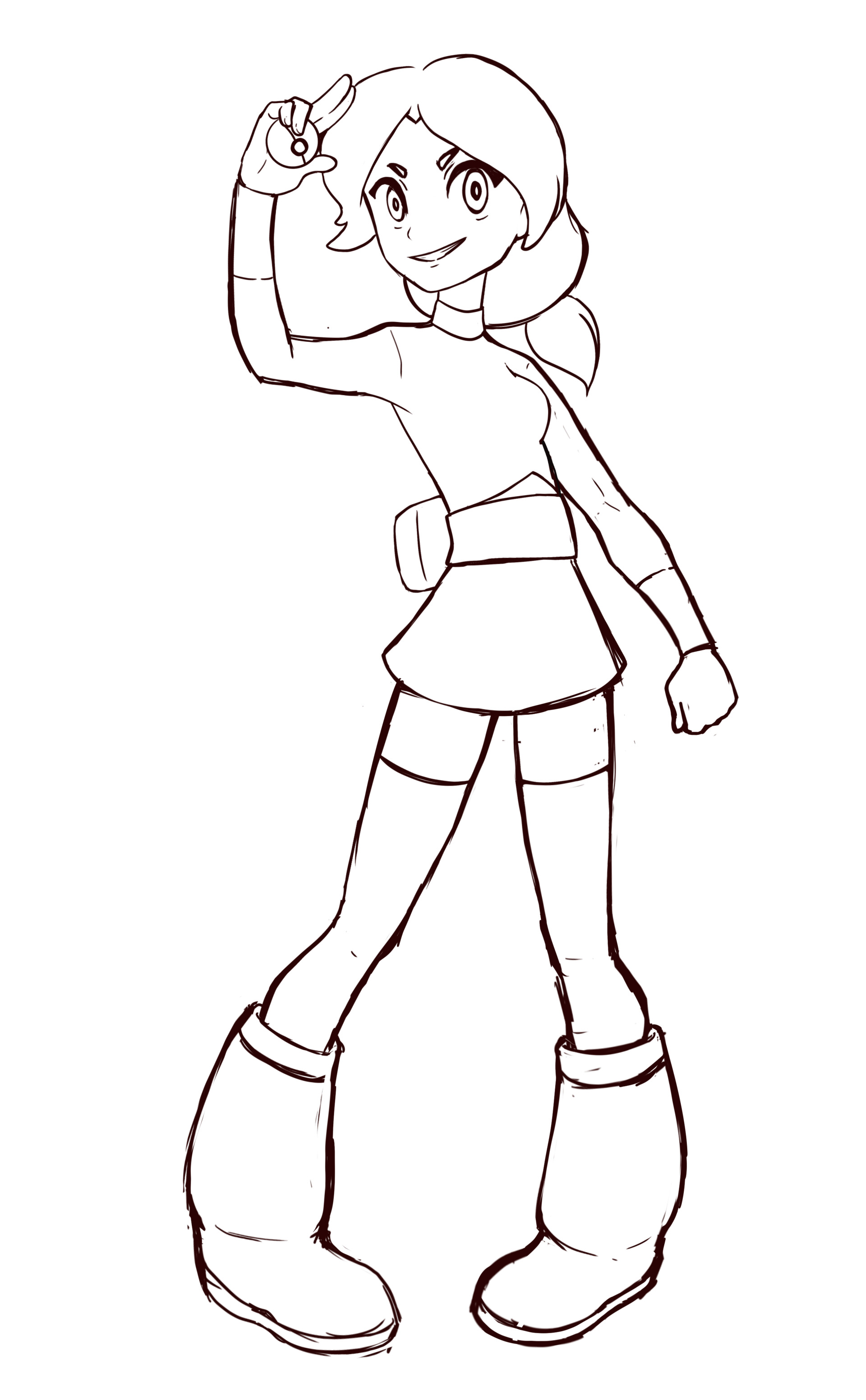 how to draw in pokemon anime style