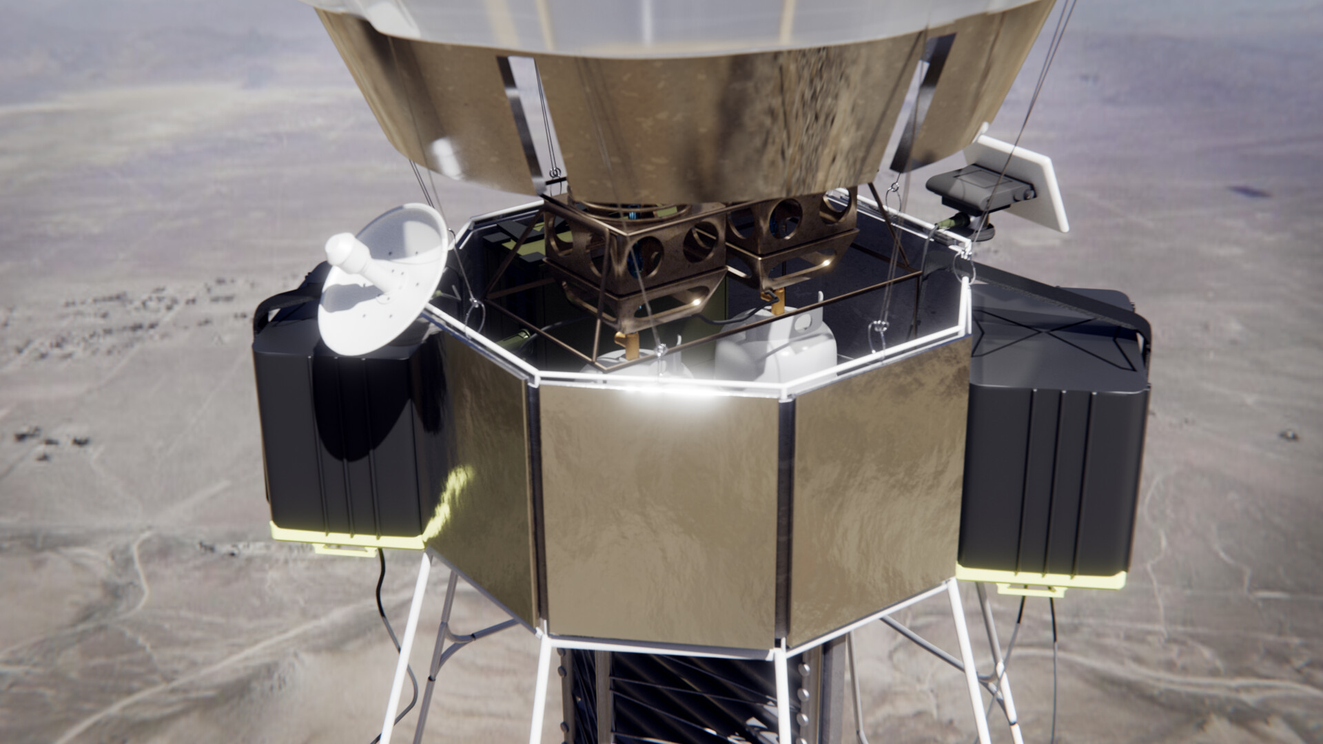 ArtStation - Solar hot air balloon - detail