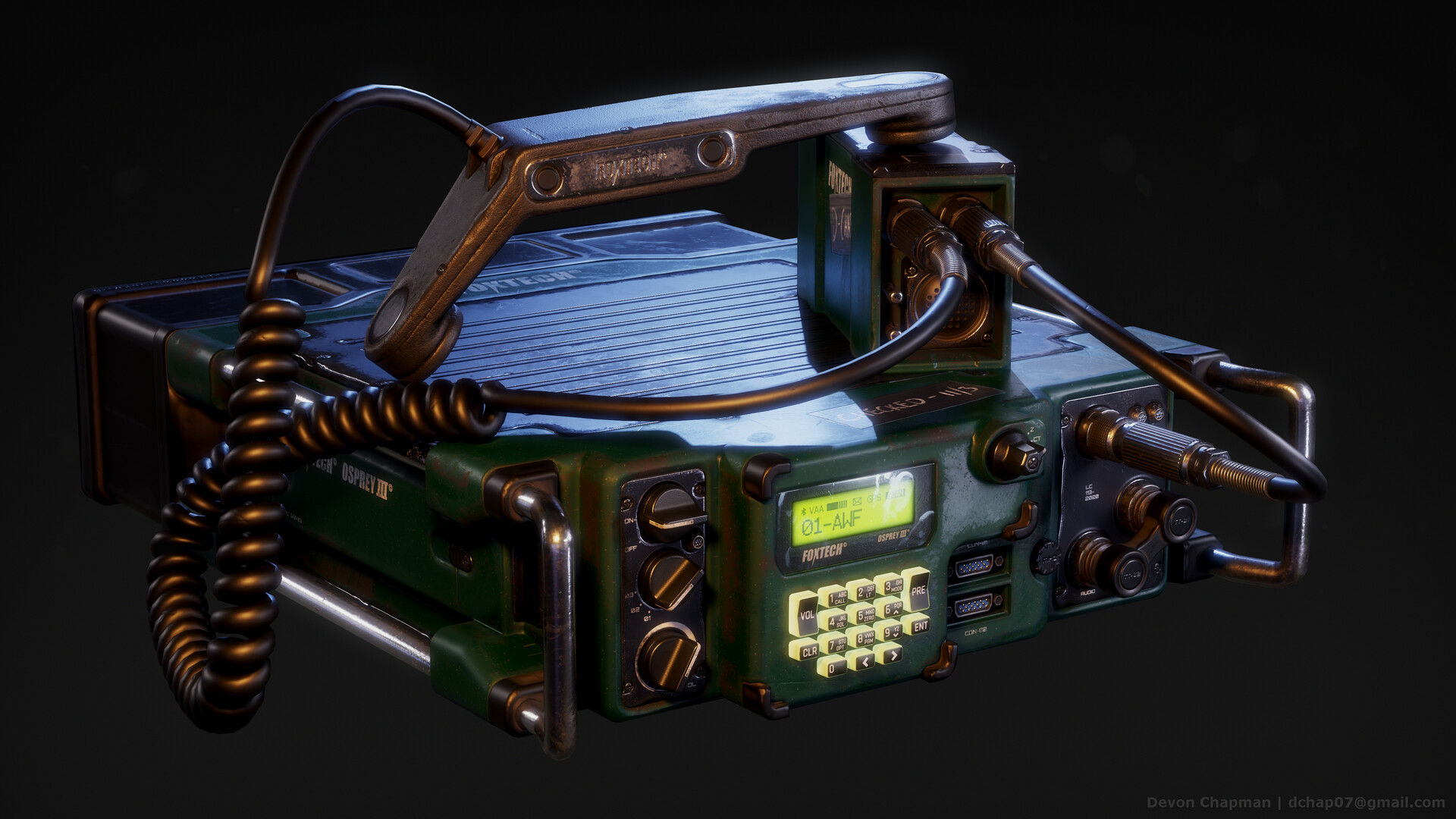 ArtStation - Military Radio