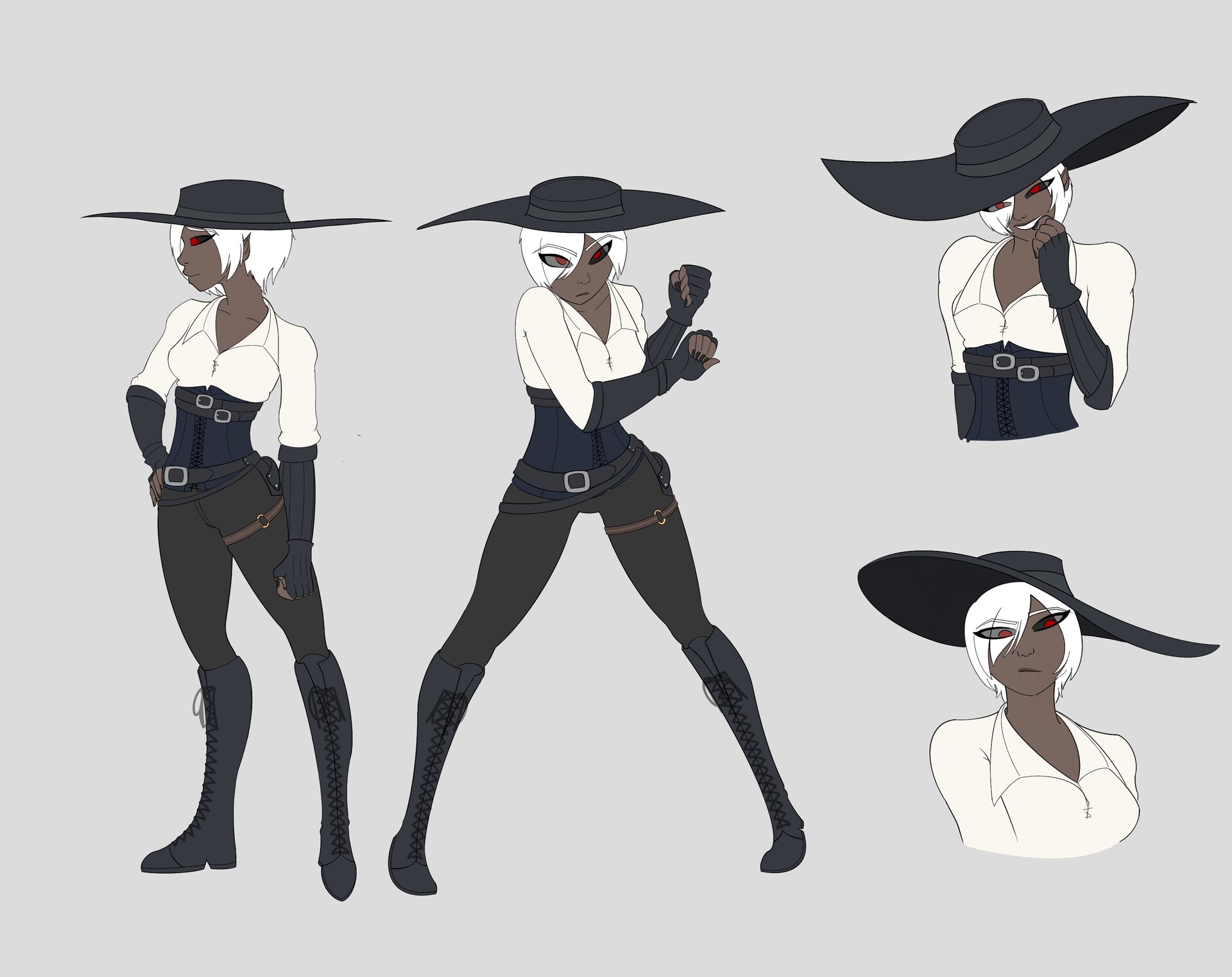 ArtStation - Telle, Character Design Poses