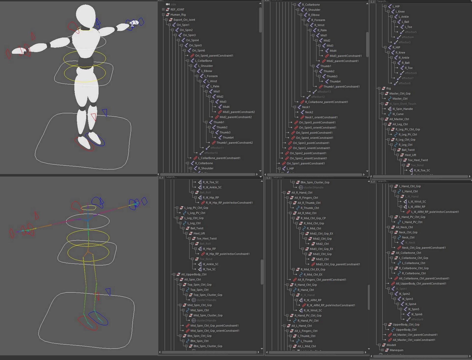 ArtStation - Model_Rigging