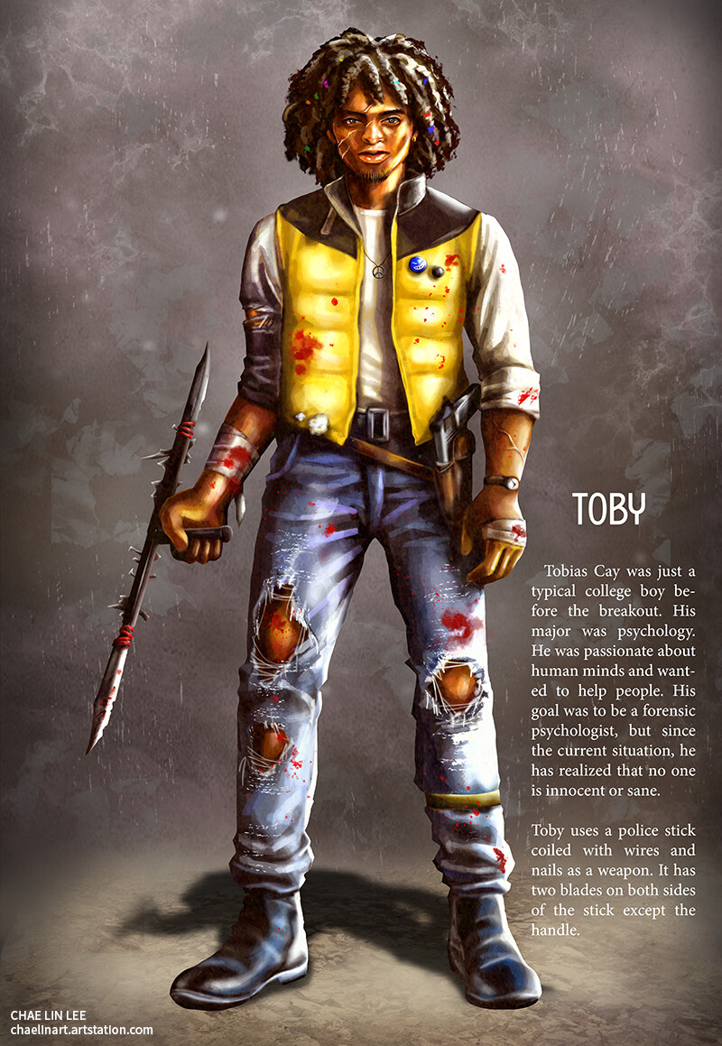 Chae Lin Lee - Character Designs