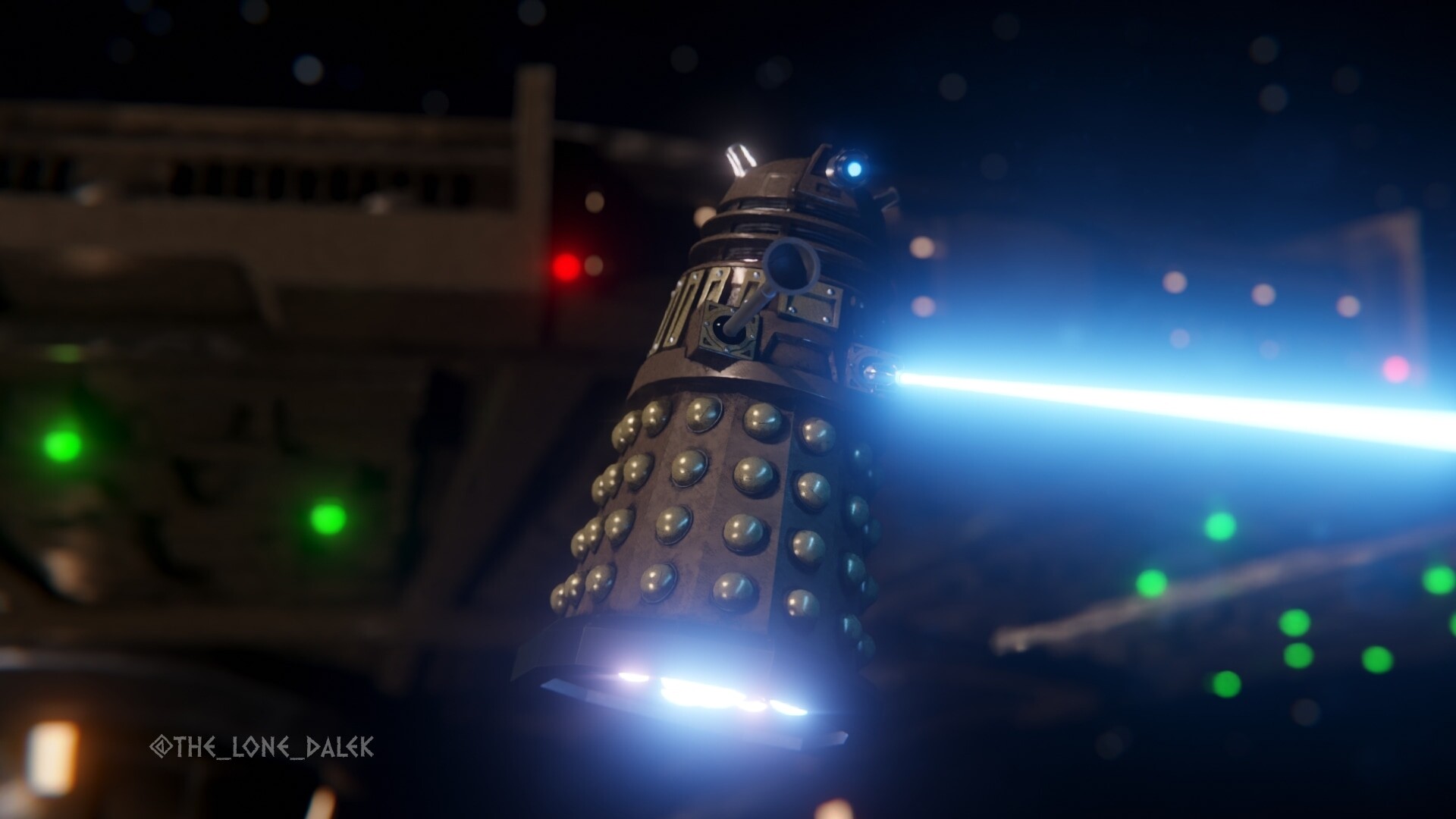 ArtStation - Flux Dalek Ship with a Dalek