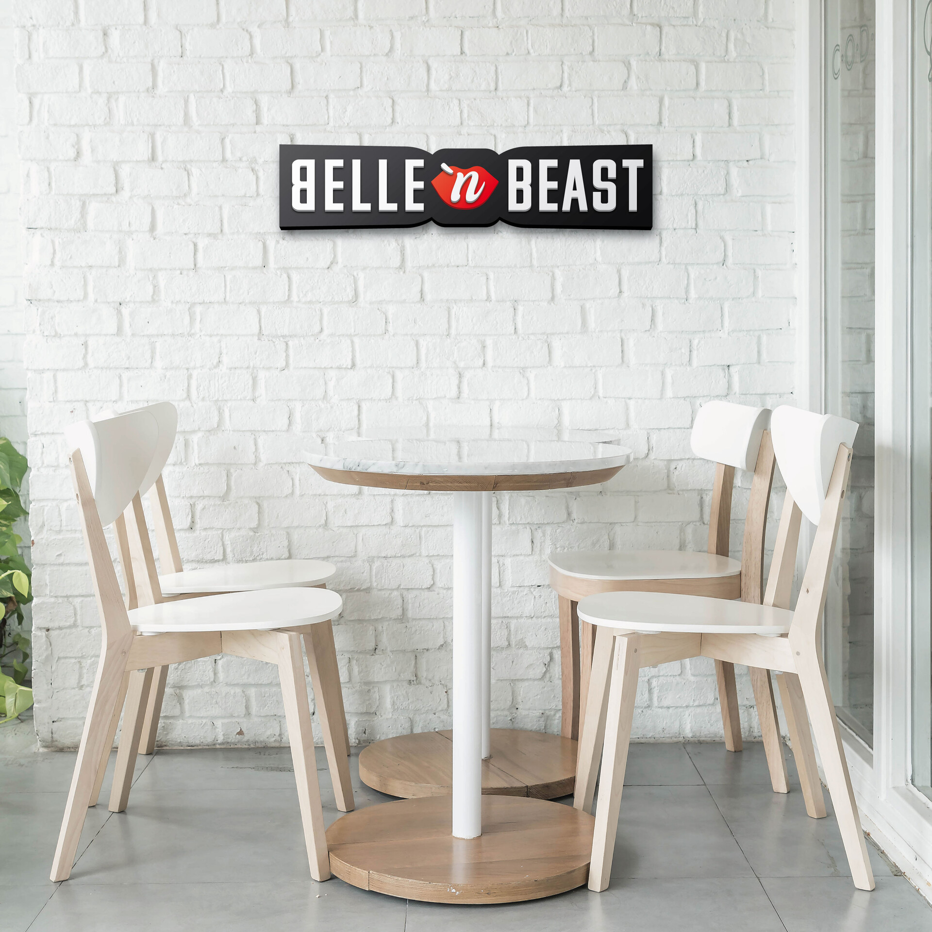 ArtStation - BELLE`N BEAST / LOGO CREATION