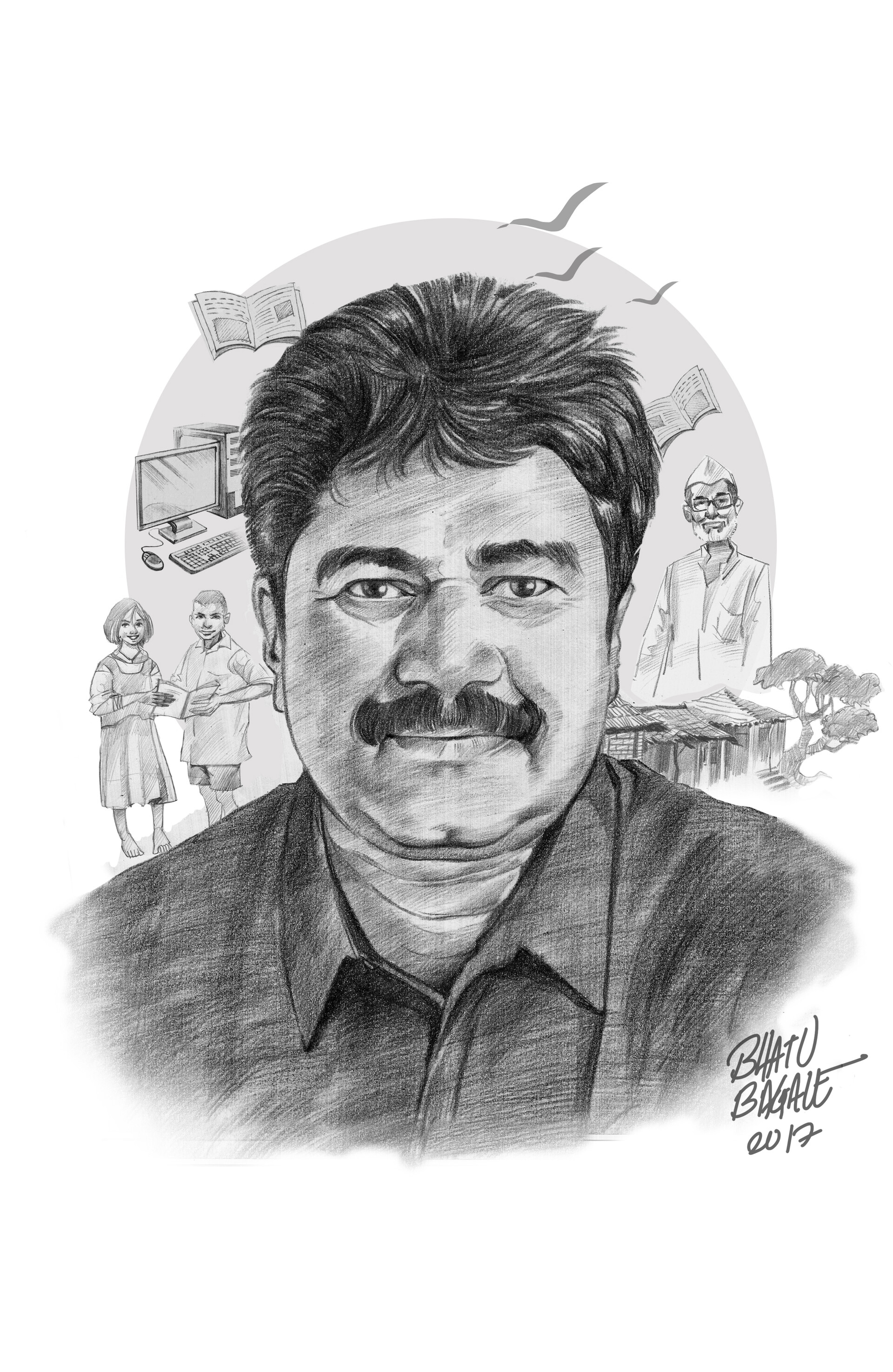 Bhatu Bagale - Handwork Paintings