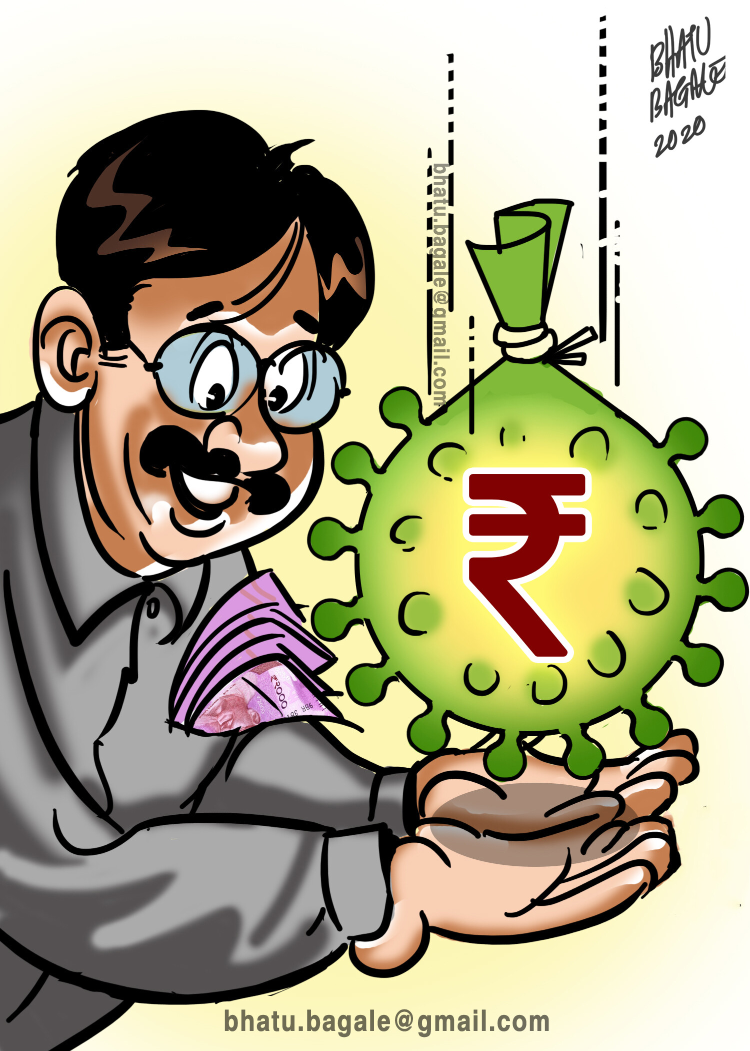 Bhatu Bagale - Cartoons