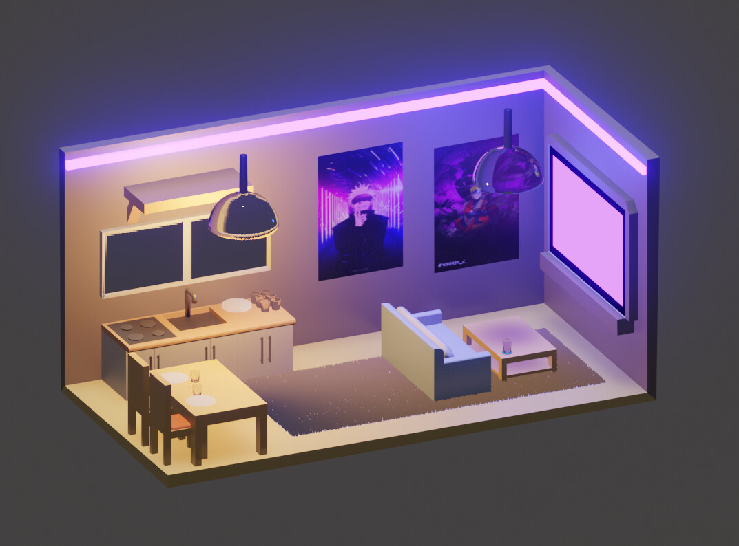 ArtStation - 3D room