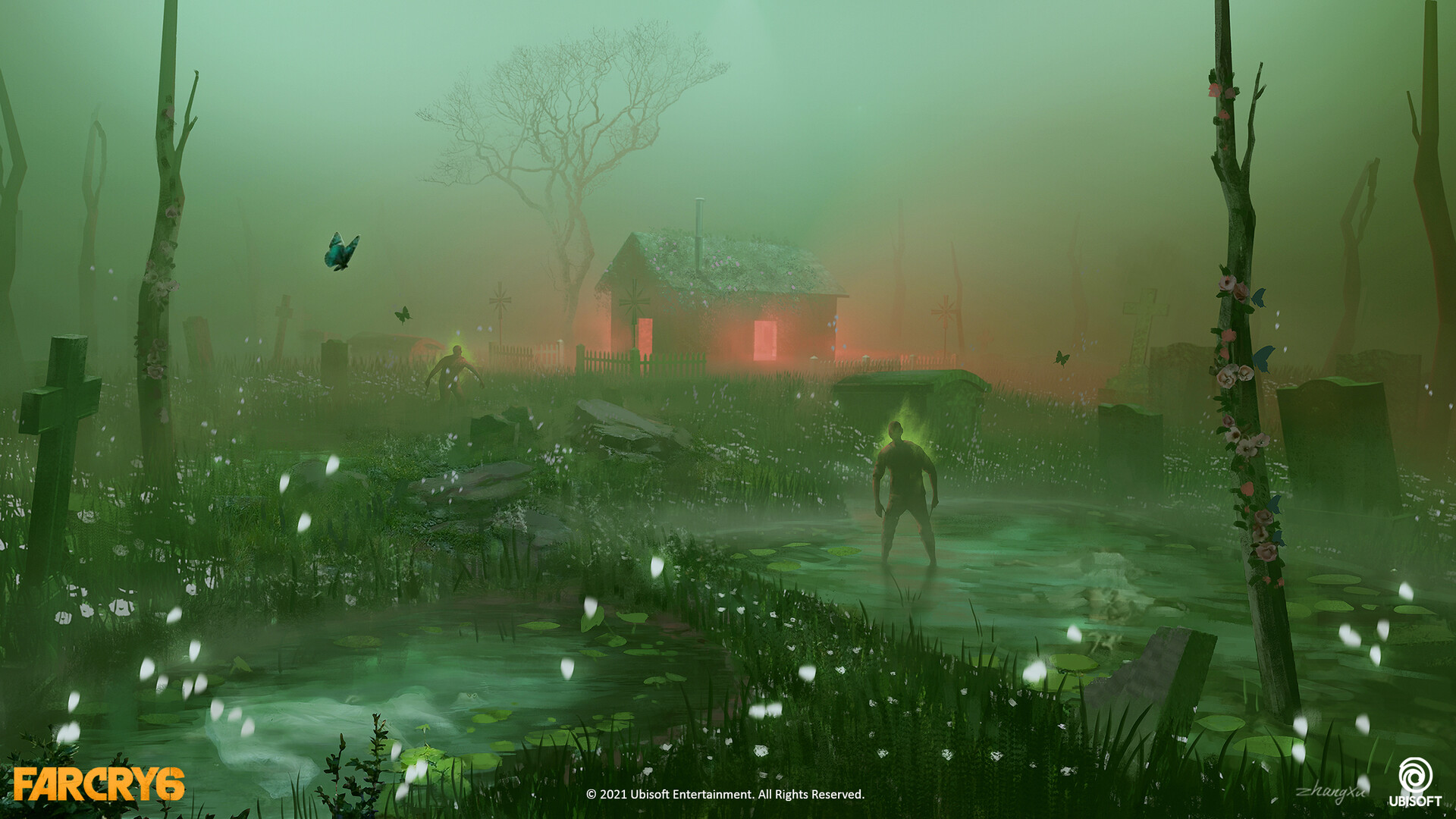 Xu Zhang - Far Cry 6 DLC Joseph collapse concept art