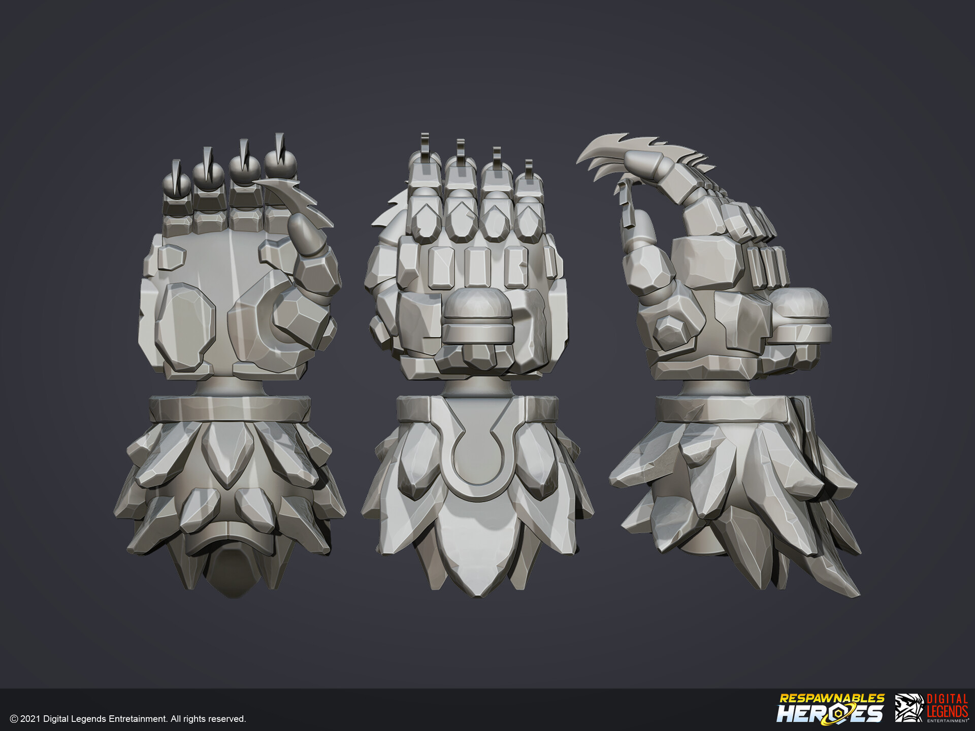 Marta Florido - Magma Gauntlet - Respawnables Heroes