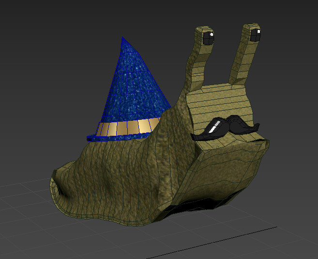 ArtStation - Wizard Snail 3D Model