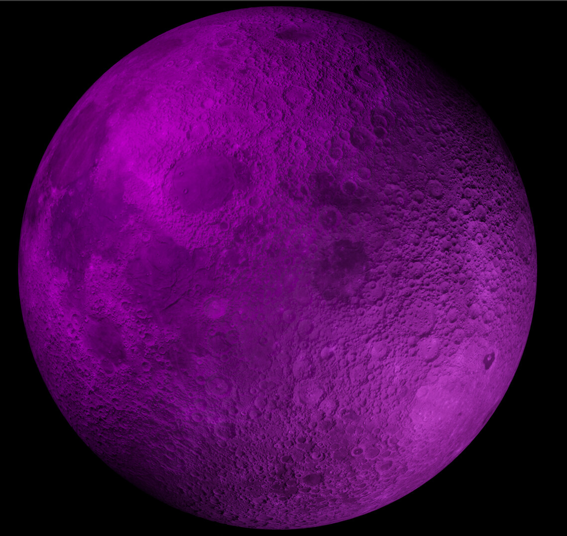 ArtStation - Purple Moon