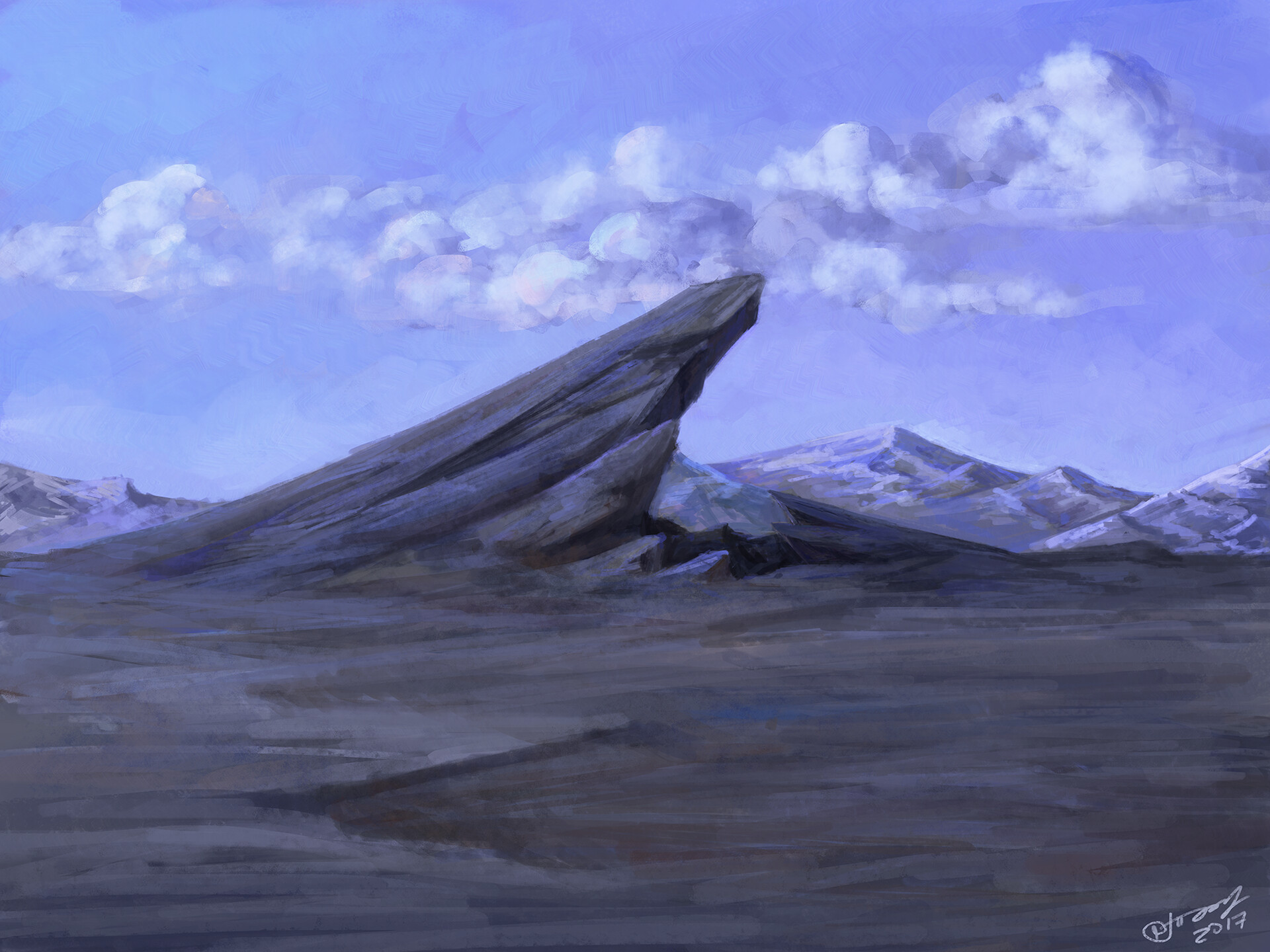 ArtStation - Some scenery 2017 #2