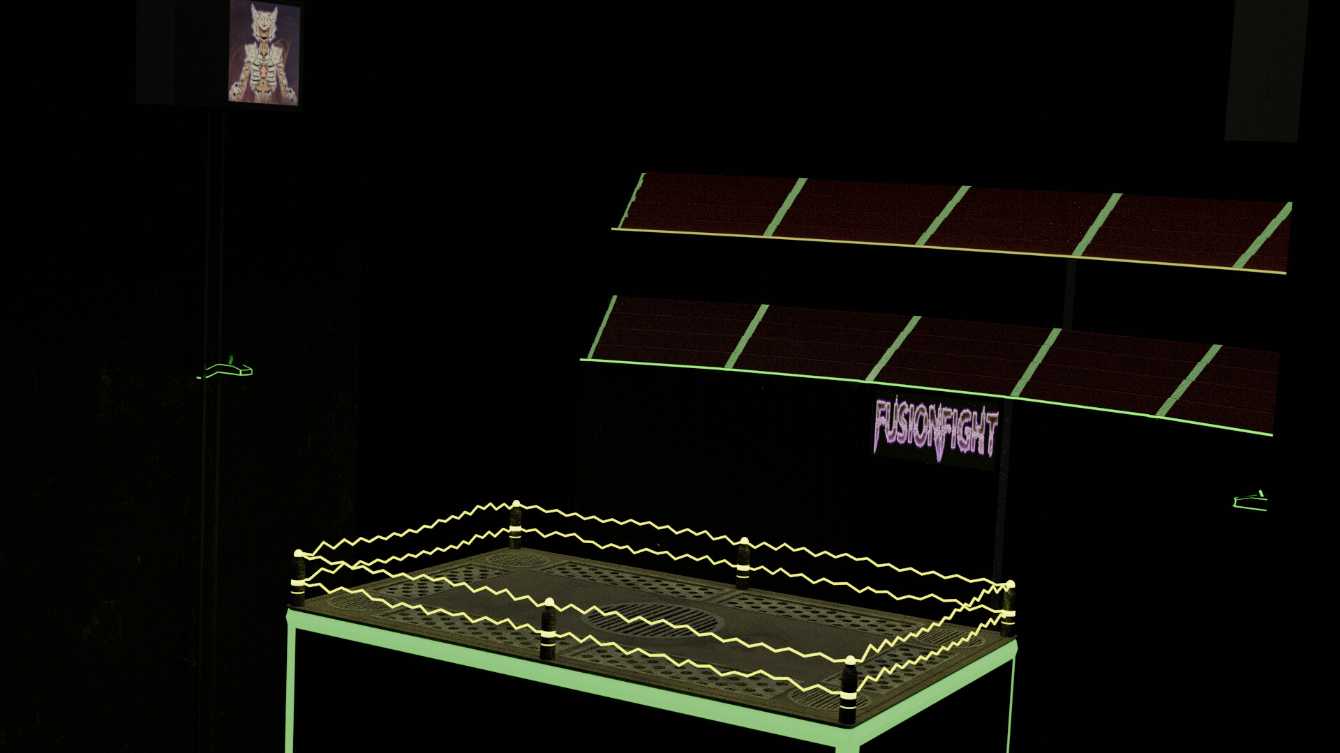 ArtStation - Final arena + concepts - Fusion Fight (HND Y2S1 project)