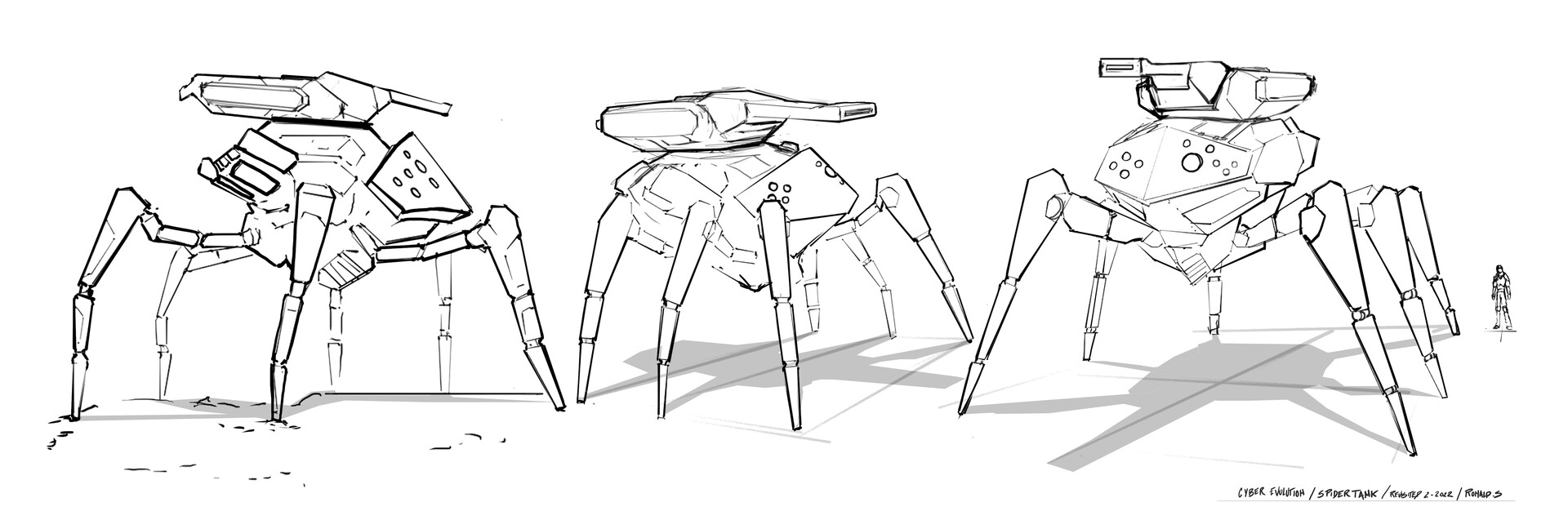 Ronald Segovia - Spider tank