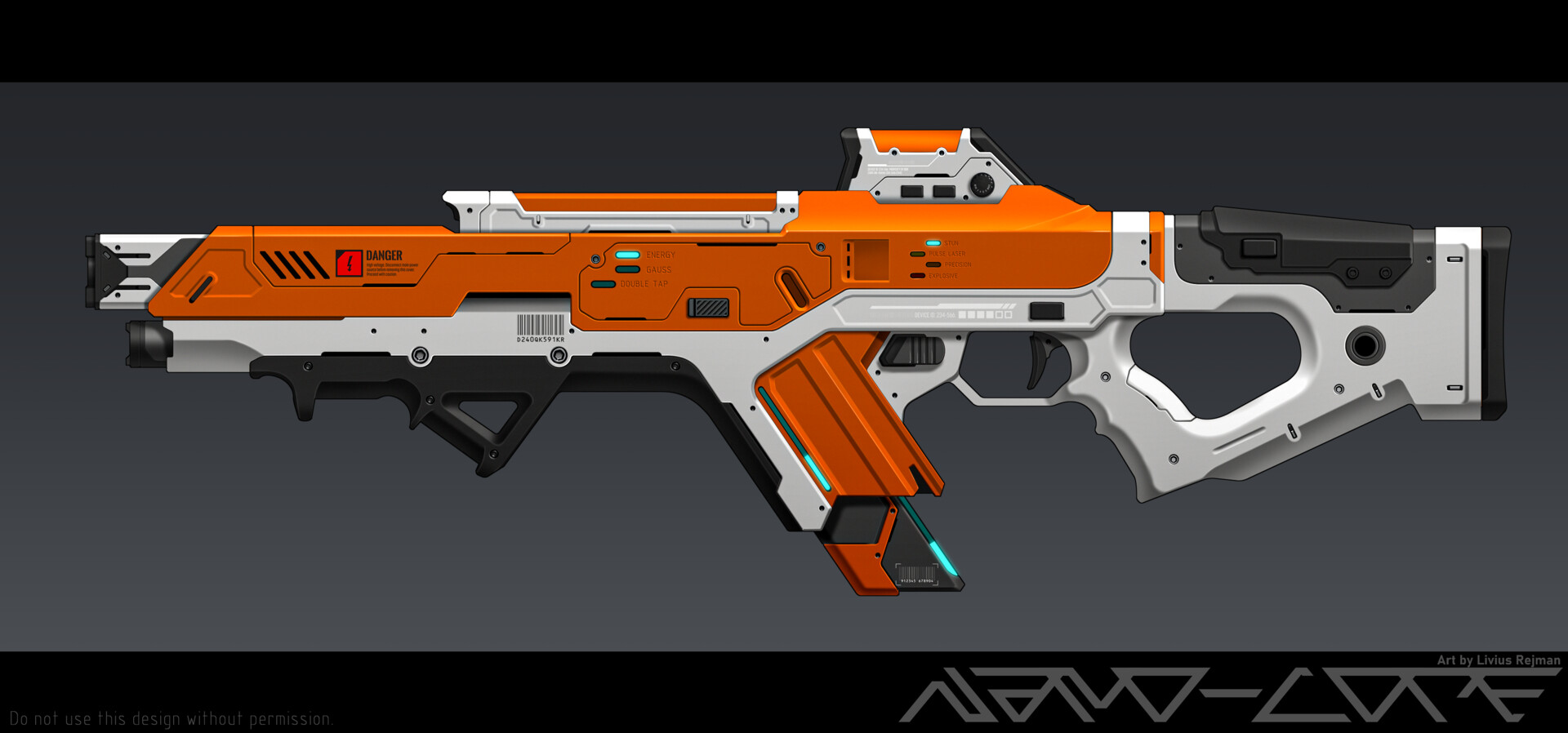 ArtStation - Donnager Combo Rifle Mk-1
