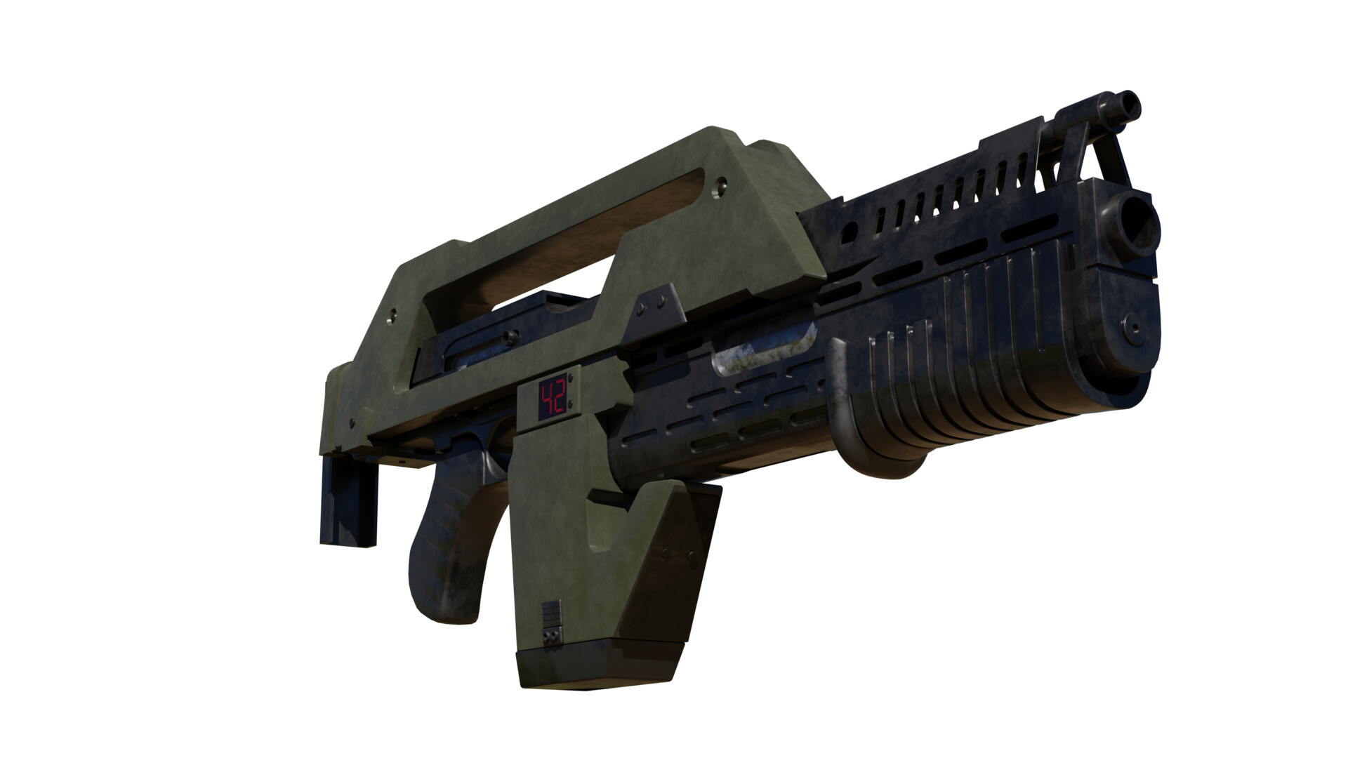 ArtStation - M41A Pulse Rifle